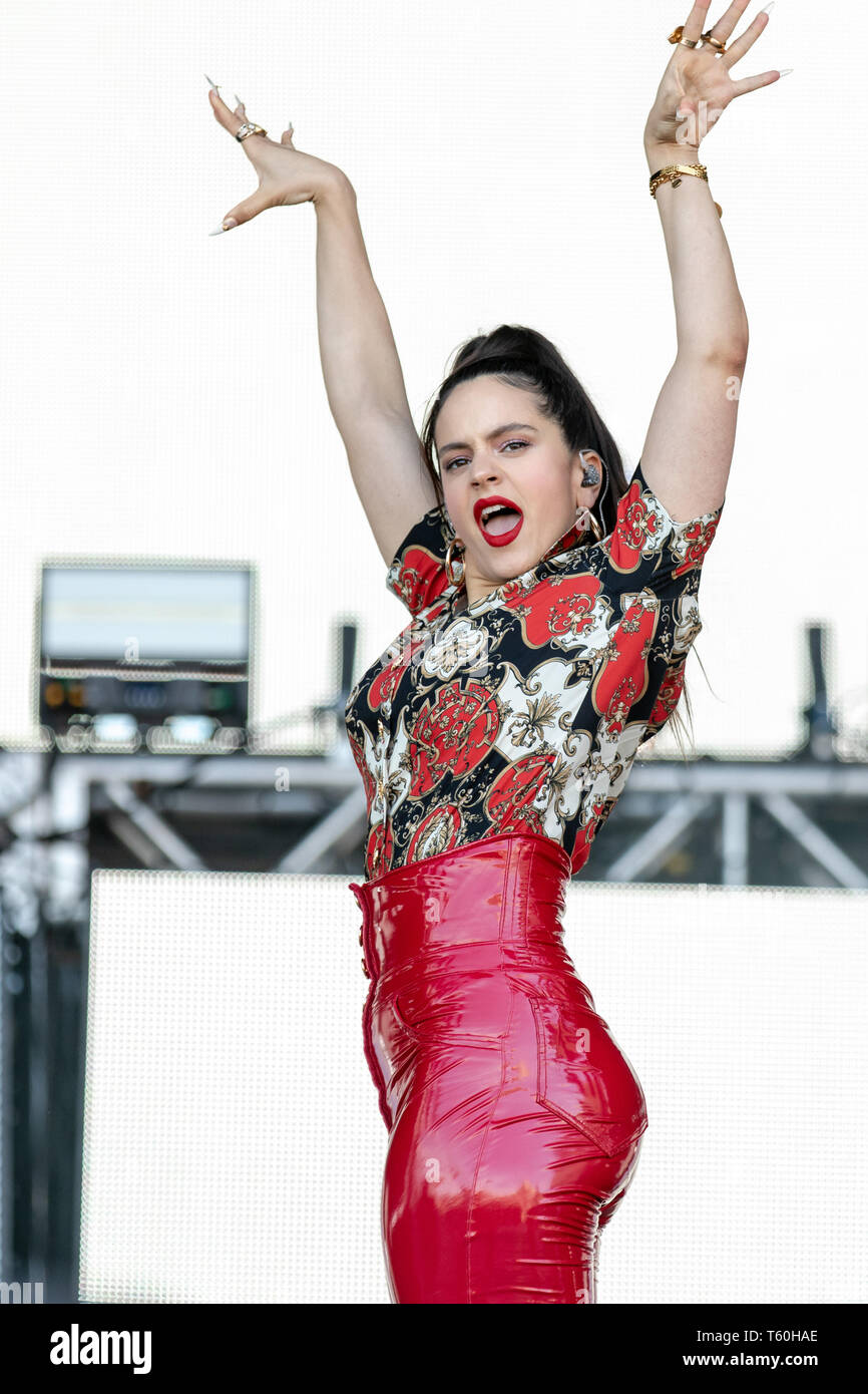 April 27, 2019 - Virginia Beach, Virginia, U.S - Spanish singer ROSALIA ...