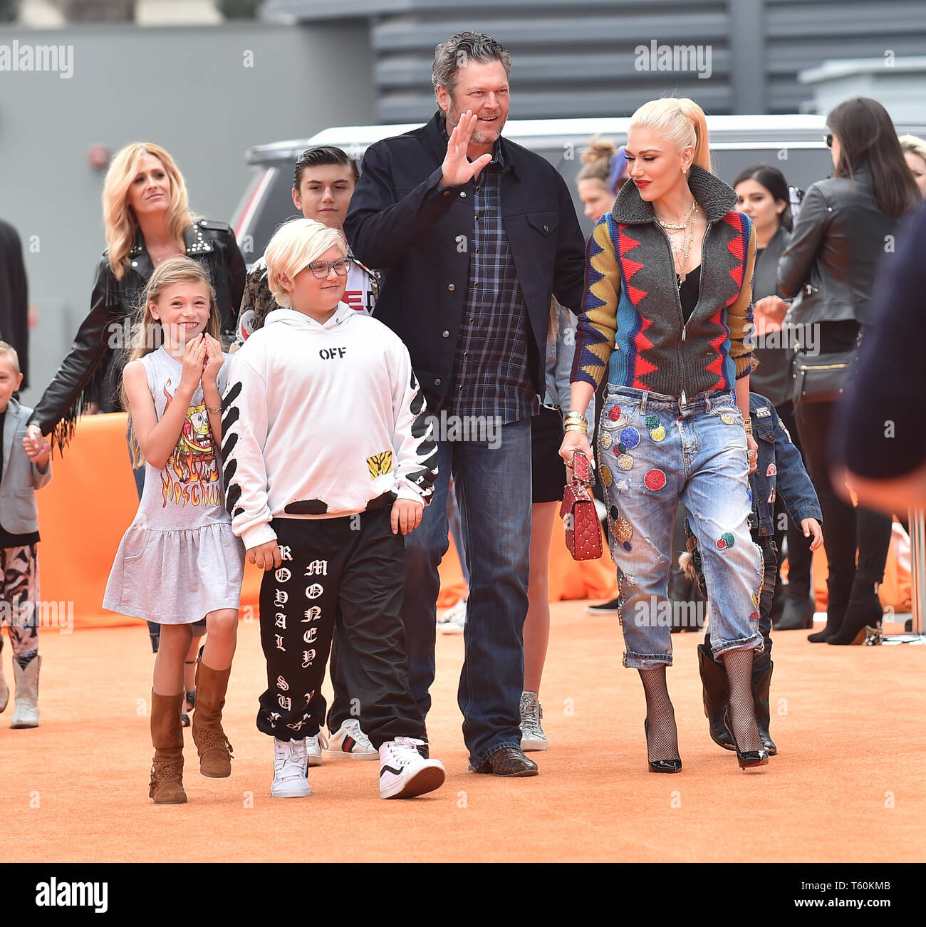 April 27, 2019 - Los Angeles, California, U.S. - Zuma Rossdale, Gwen ...