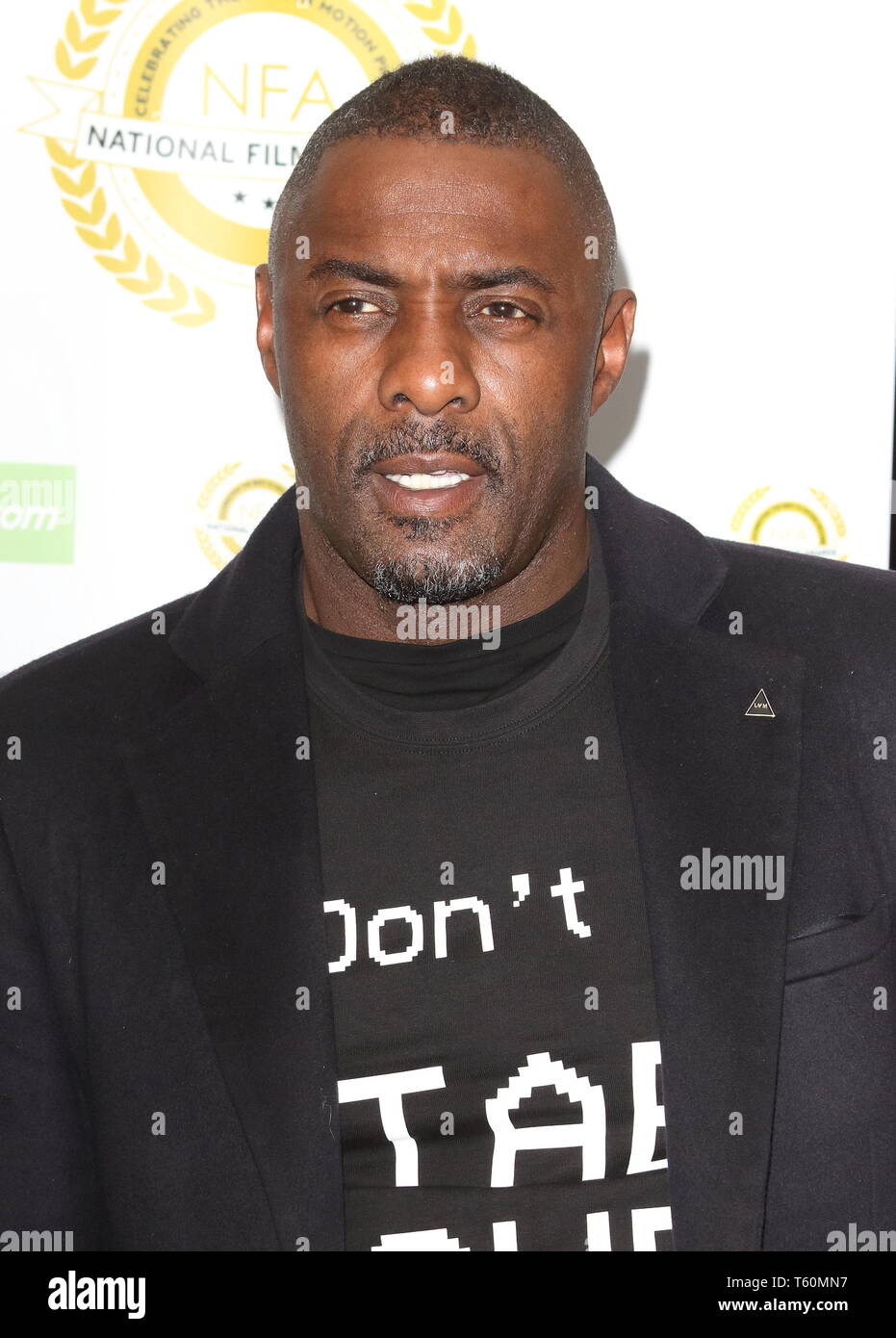 National Film Awards at the Porchester Hall, London Featuring: Idris ...