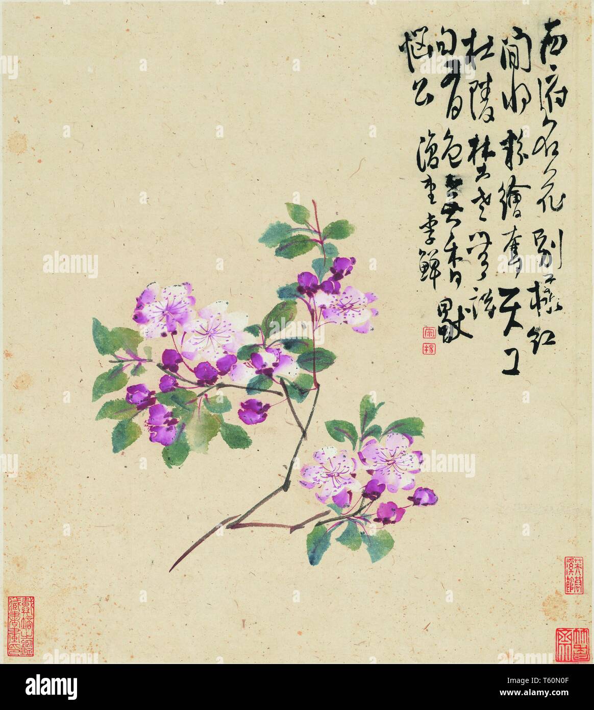 Qing Dynasty Li Wei Stock Photo - Alamy