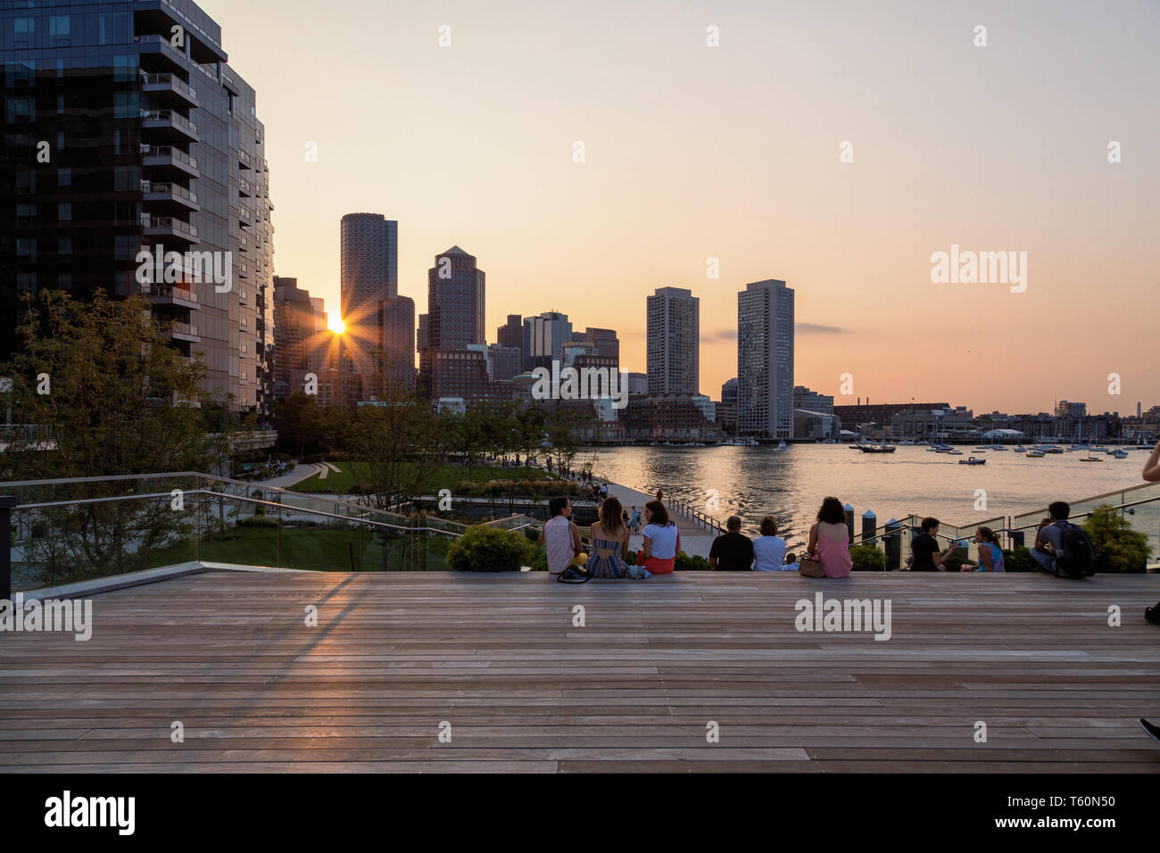 Fan Pier Park, Boston, Massachusetts Stock Photo - Alamy