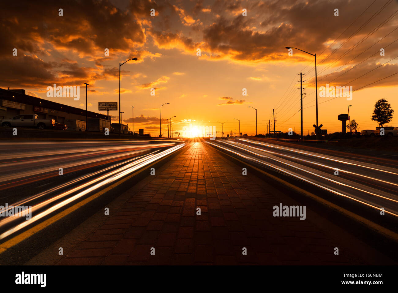 Vehicles light trails hi-res stock photography and images - Alamy