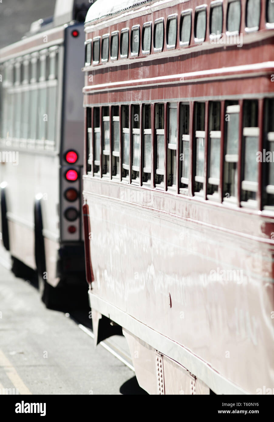 Tandem Bus High Resolution Stock Photography and Images - Alamy