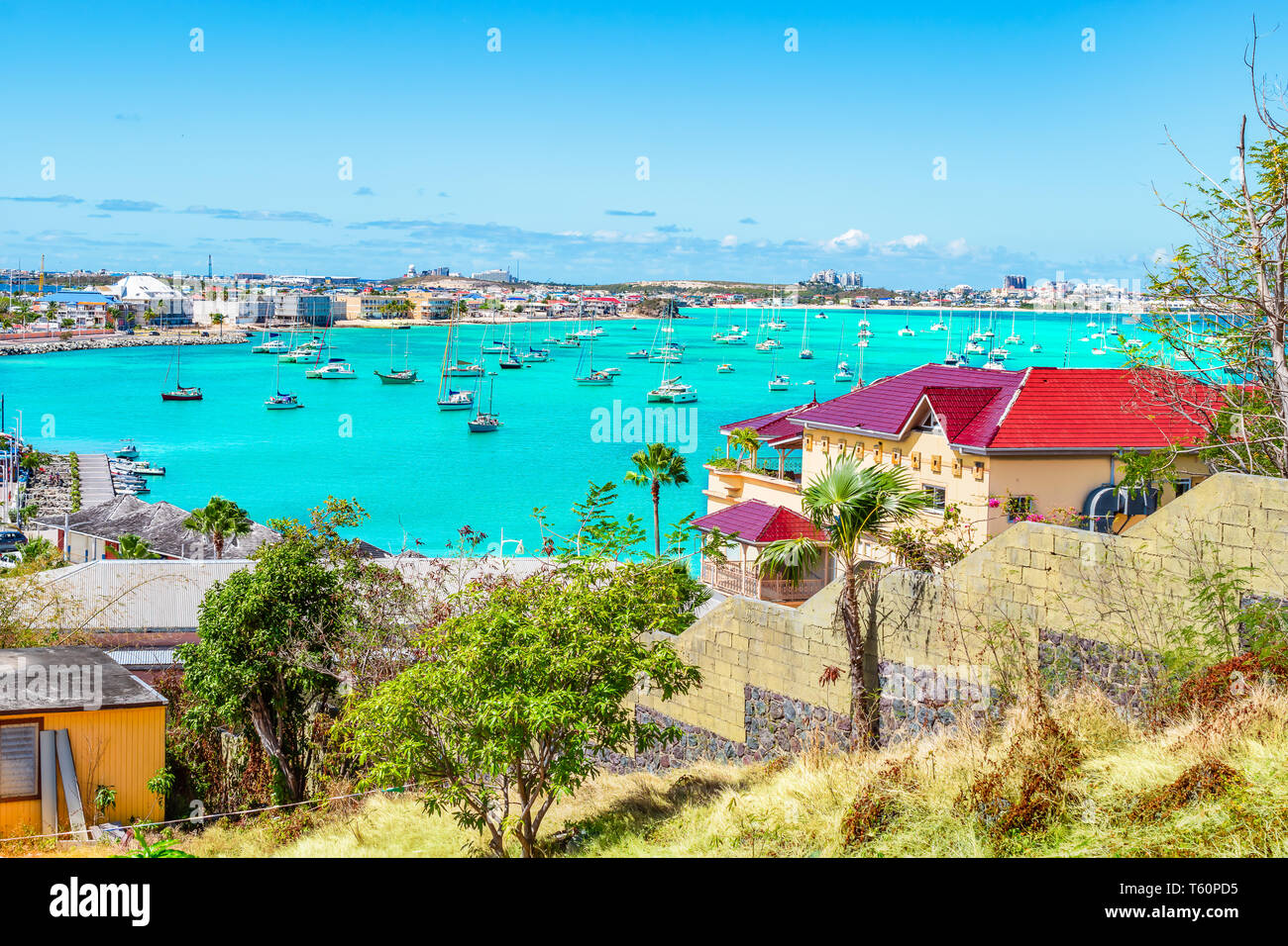 St maarten landscape hi-res stock photography and images - Alamy