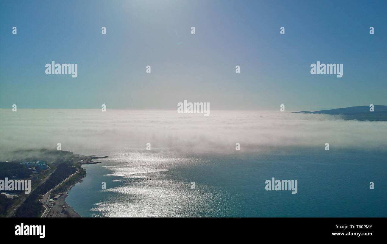 top view of the sea Bay Stock Photo - Alamy