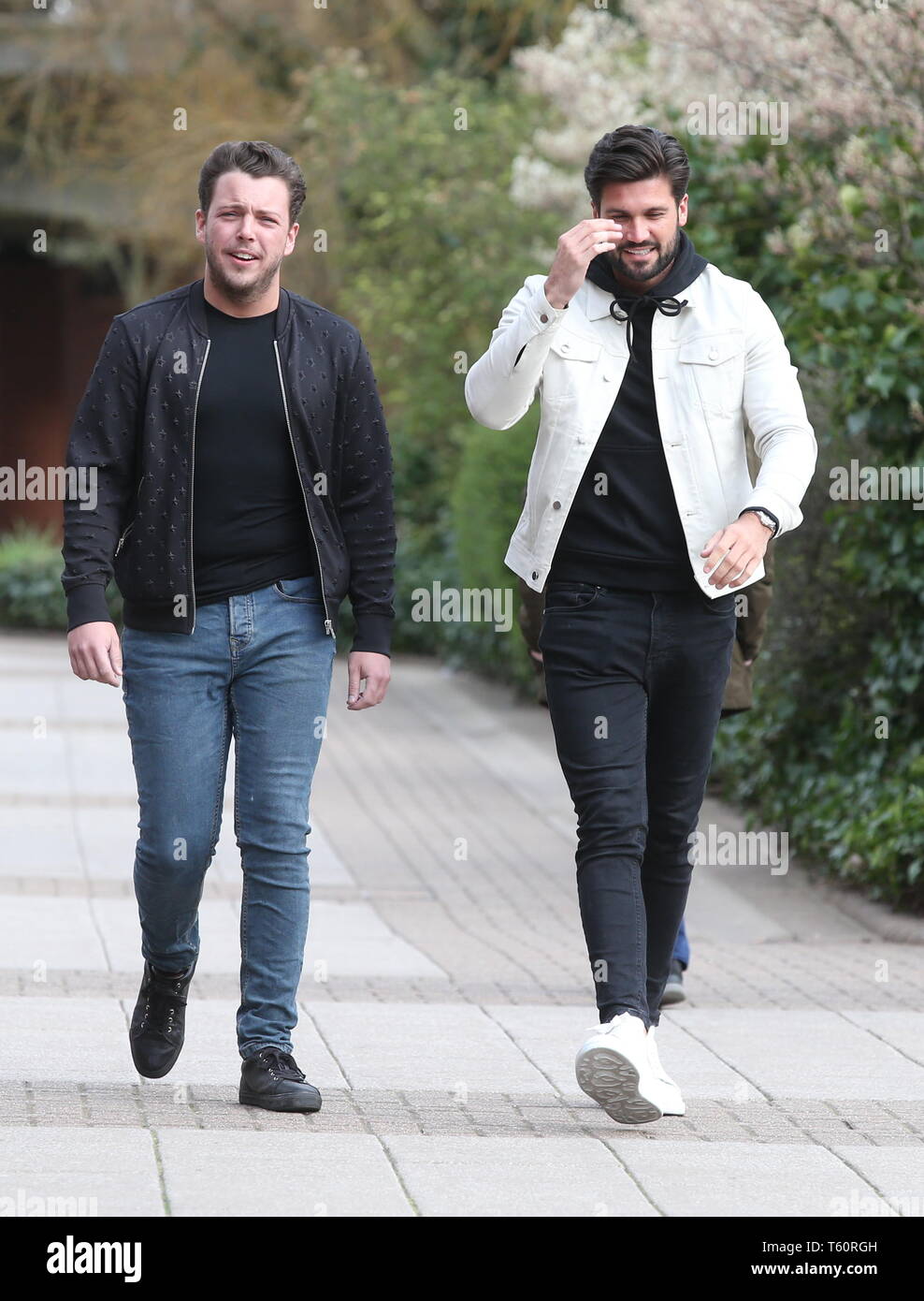 The cast of 'TOWIE' filming in Essex Featuring: Dan Edgar, Diags Where ...