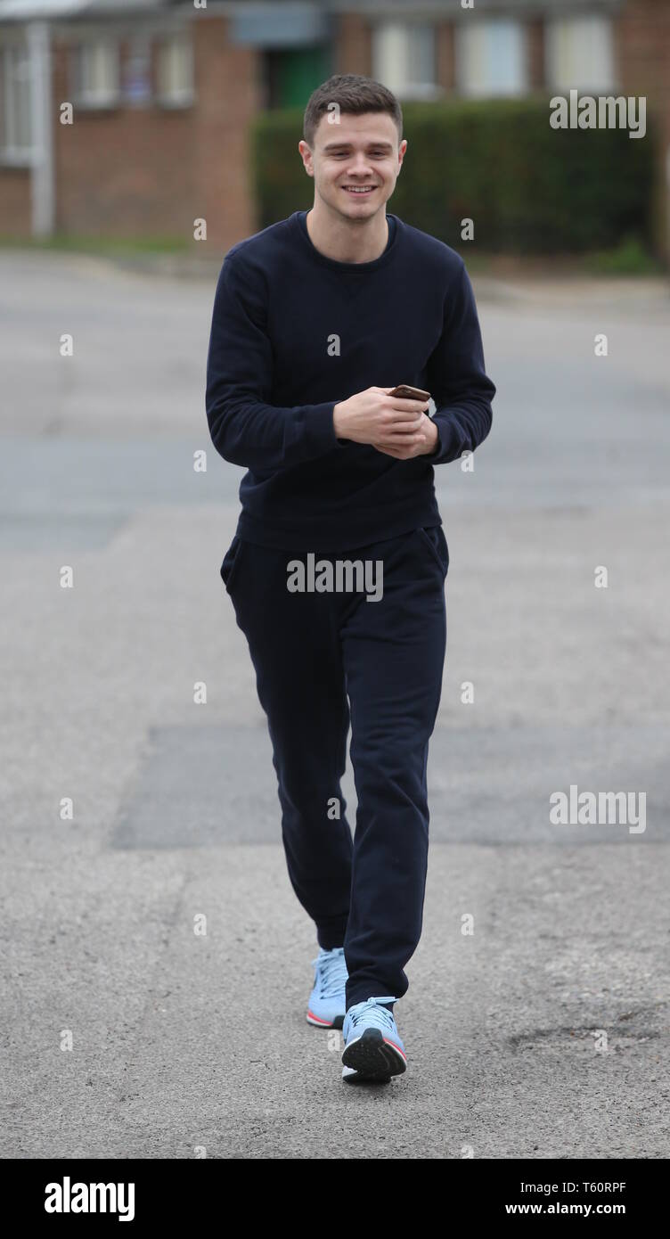 The cast of 'TOWIE' attend a football match for the #boysbareall ...