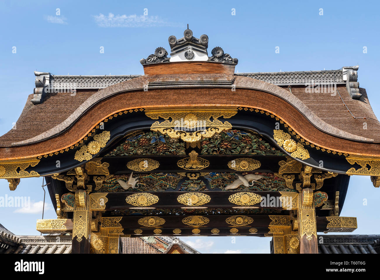 Karamon, Nijō Castle, Nakagyo-ku, Kyoto, Japan Stock Photo - Alamy