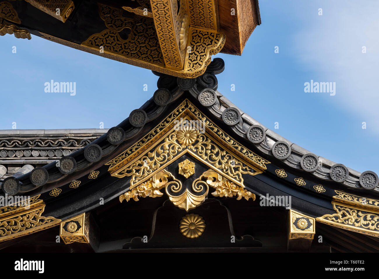 Nijō Castle, Nakagyo-ku, Kyoto, Japan. Ninomaru palace Stock Photo - Alamy