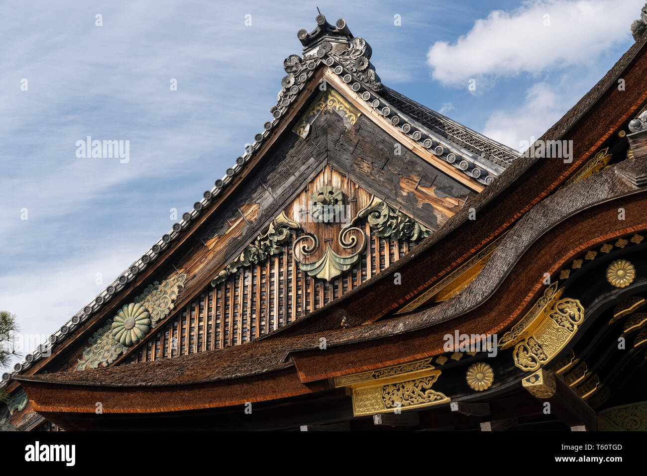 Nijō Castle, Nakagyo-ku, Kyoto, Japan. Ninomaru palace Stock Photo - Alamy