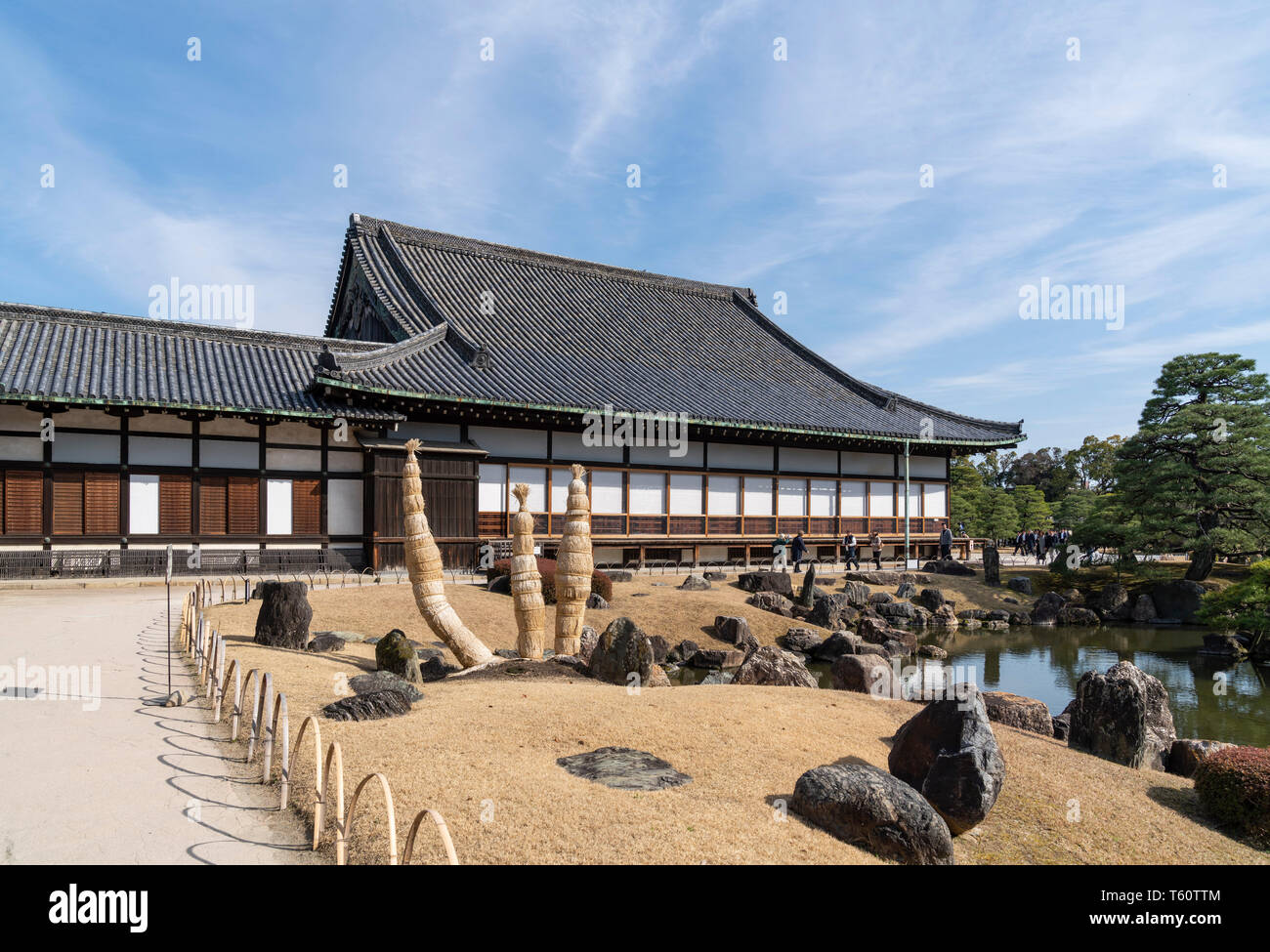 Nijō Castle, Nakagyo-ku, Kyoto, Japan. Ninomaru palace Stock Photo - Alamy