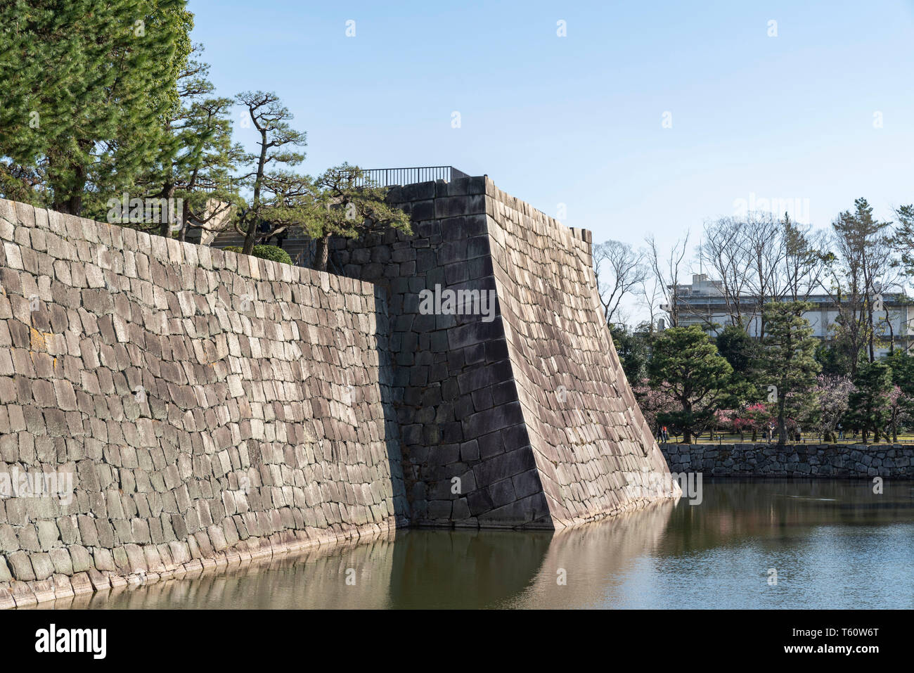 Nijō Castle, Nakagyo-ku, Kyoto, Japan. Tenshu-dai Stock Photo - Alamy