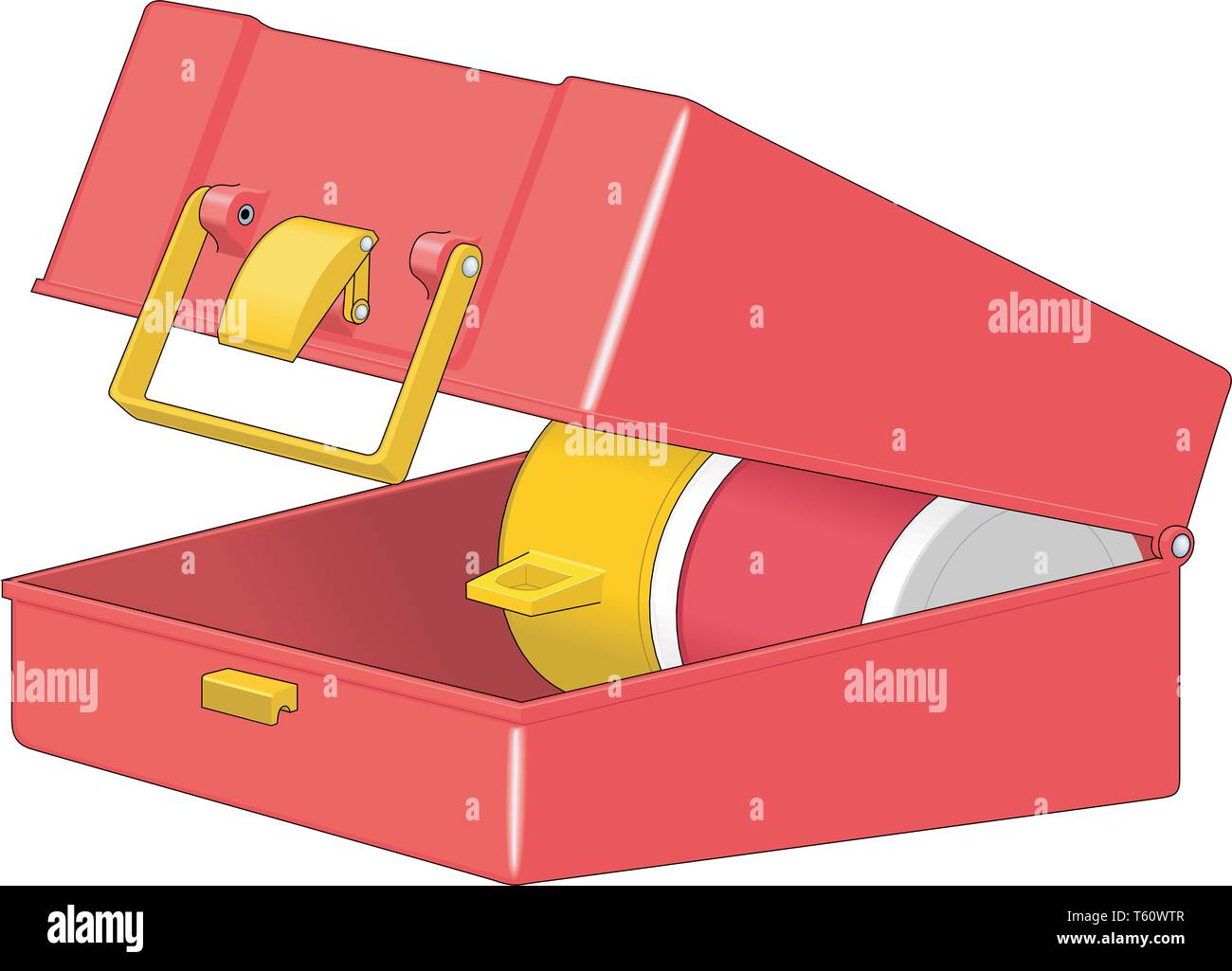 Lunch Box Vector Illustration Stock Vector Image & Art - Alamy