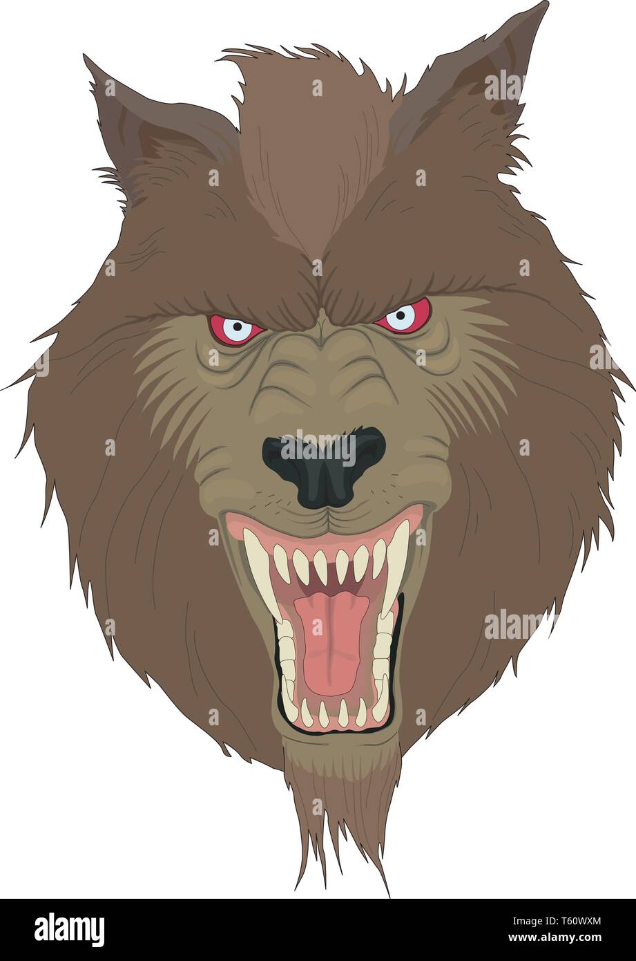 Werewolf Stock Vector Images - Alamy
