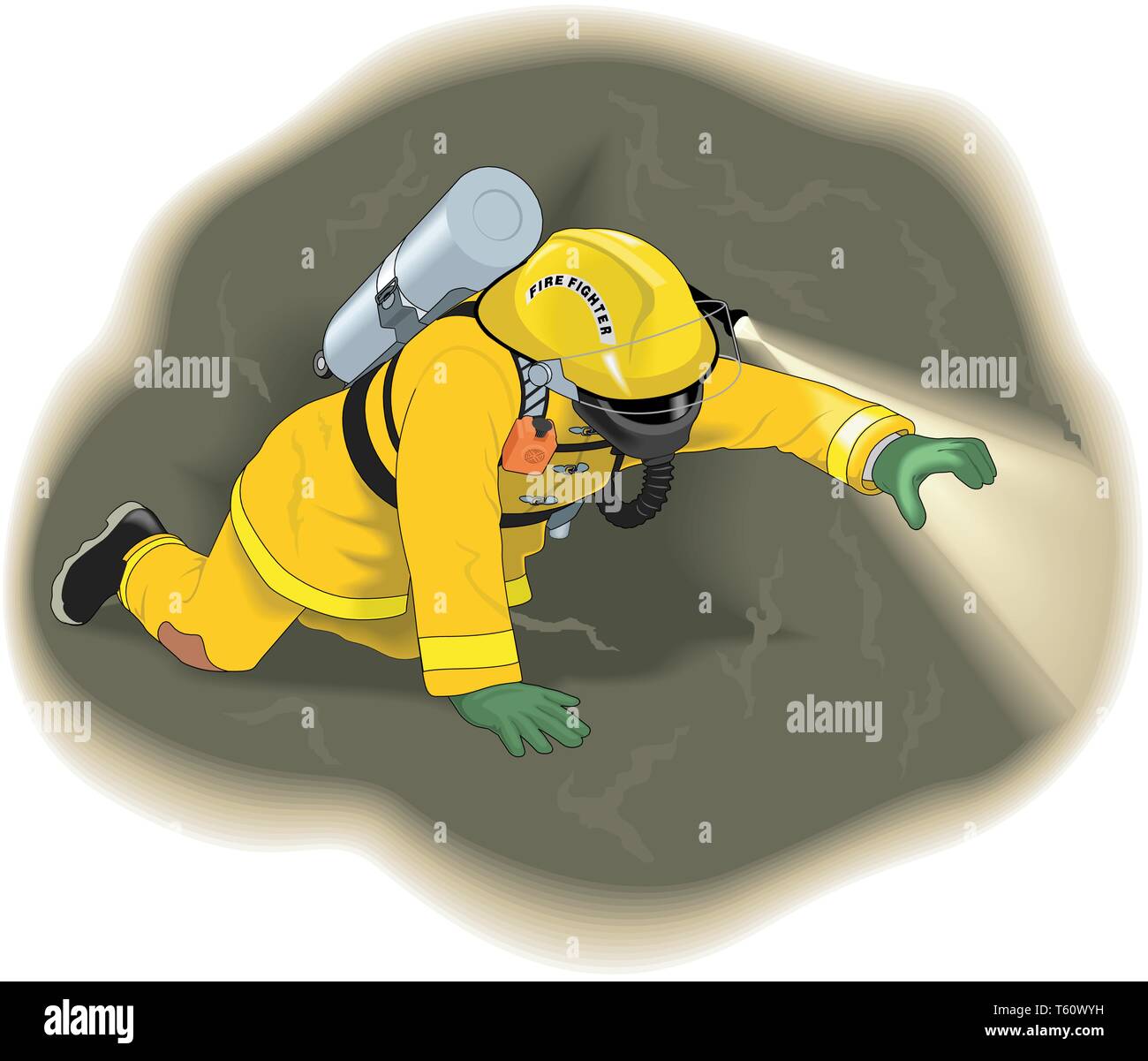 Rescue illustration hi-res stock photography and images - Alamy