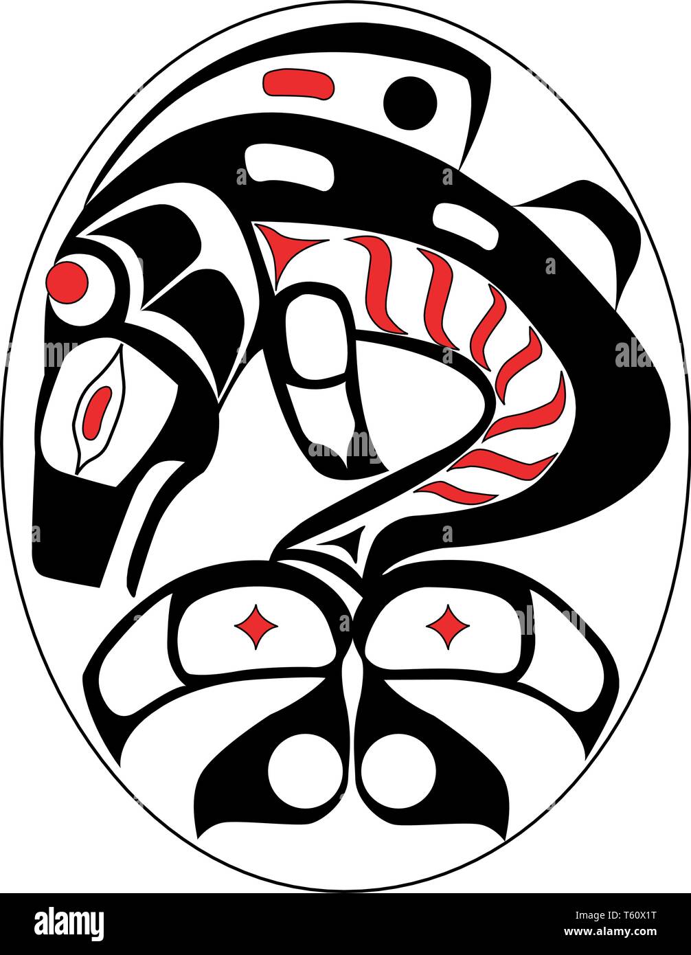 Native American Whale Symbol Northwest Art Prints By Israel Shotridge