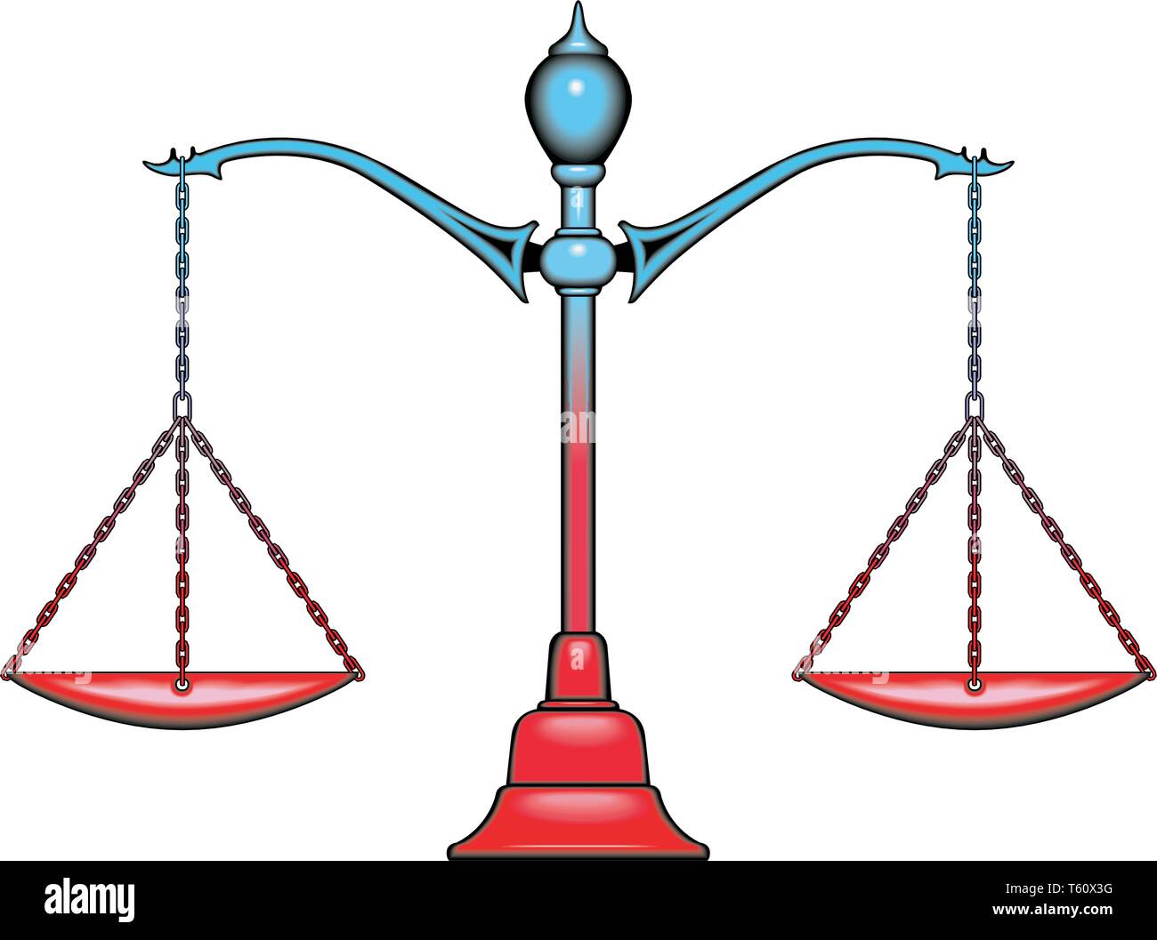 Scale Vector Illustration Stock Vector Image & Art - Alamy