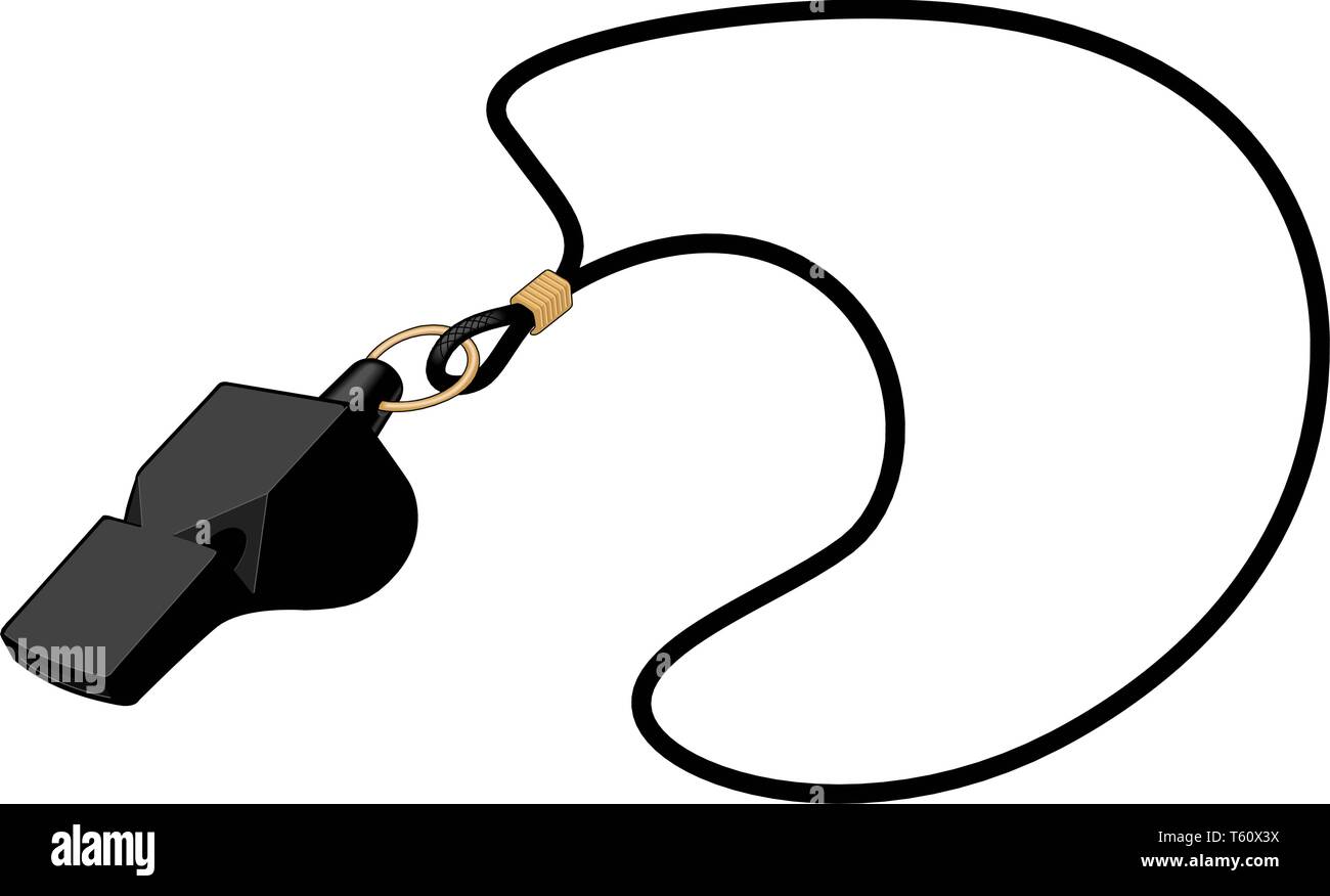 Whistle Vector Illustration Stock Vector Image & Art - Alamy