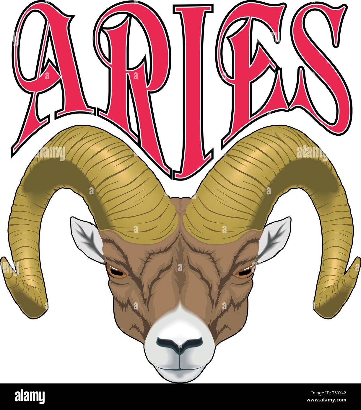 Aries zodiac sign hi-res stock photography and images - Alamy