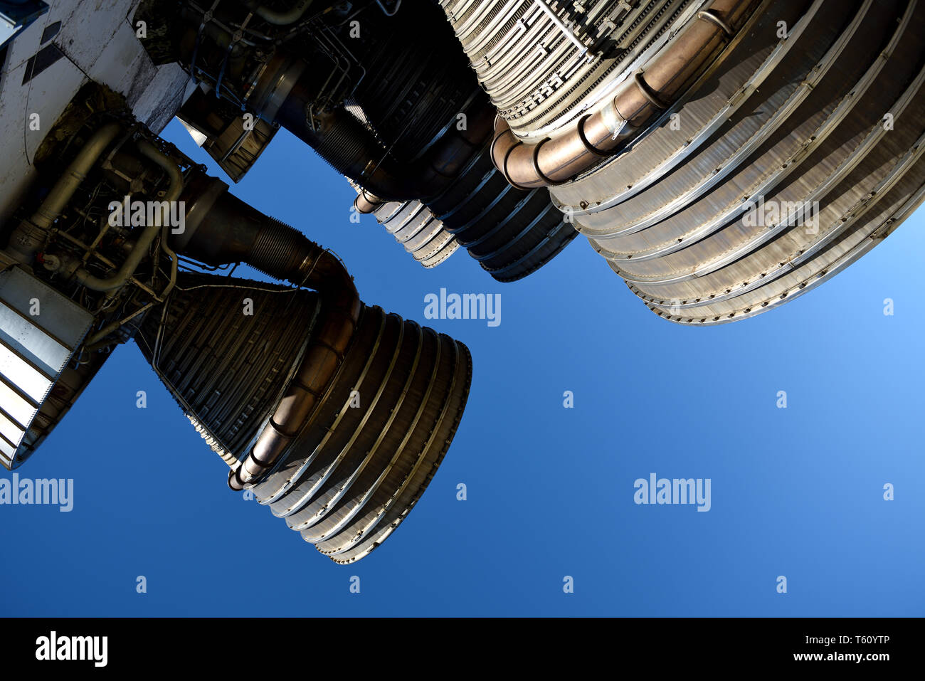 Booster Rocket Separation Apollo Engine