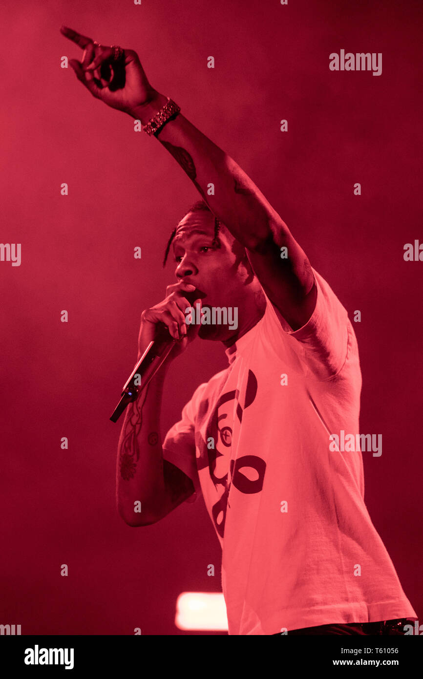 April 27, 2019 - Virginia Beach, Virginia, U.S - Rapper TRAVIS SCOTT ...