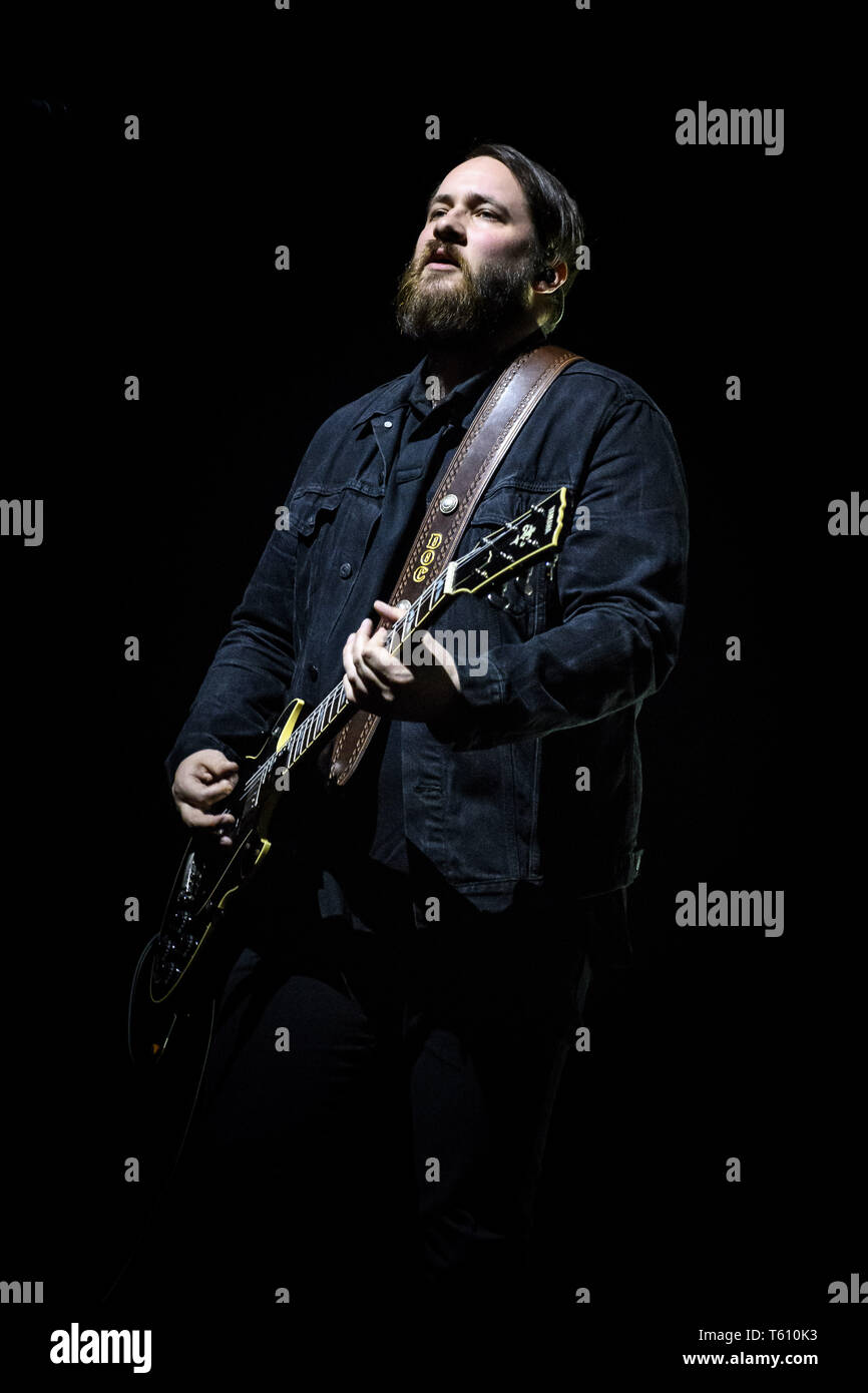 April 26, 2019 - Toronto, Ontario, Canada - Canadian band JULY TALK ...