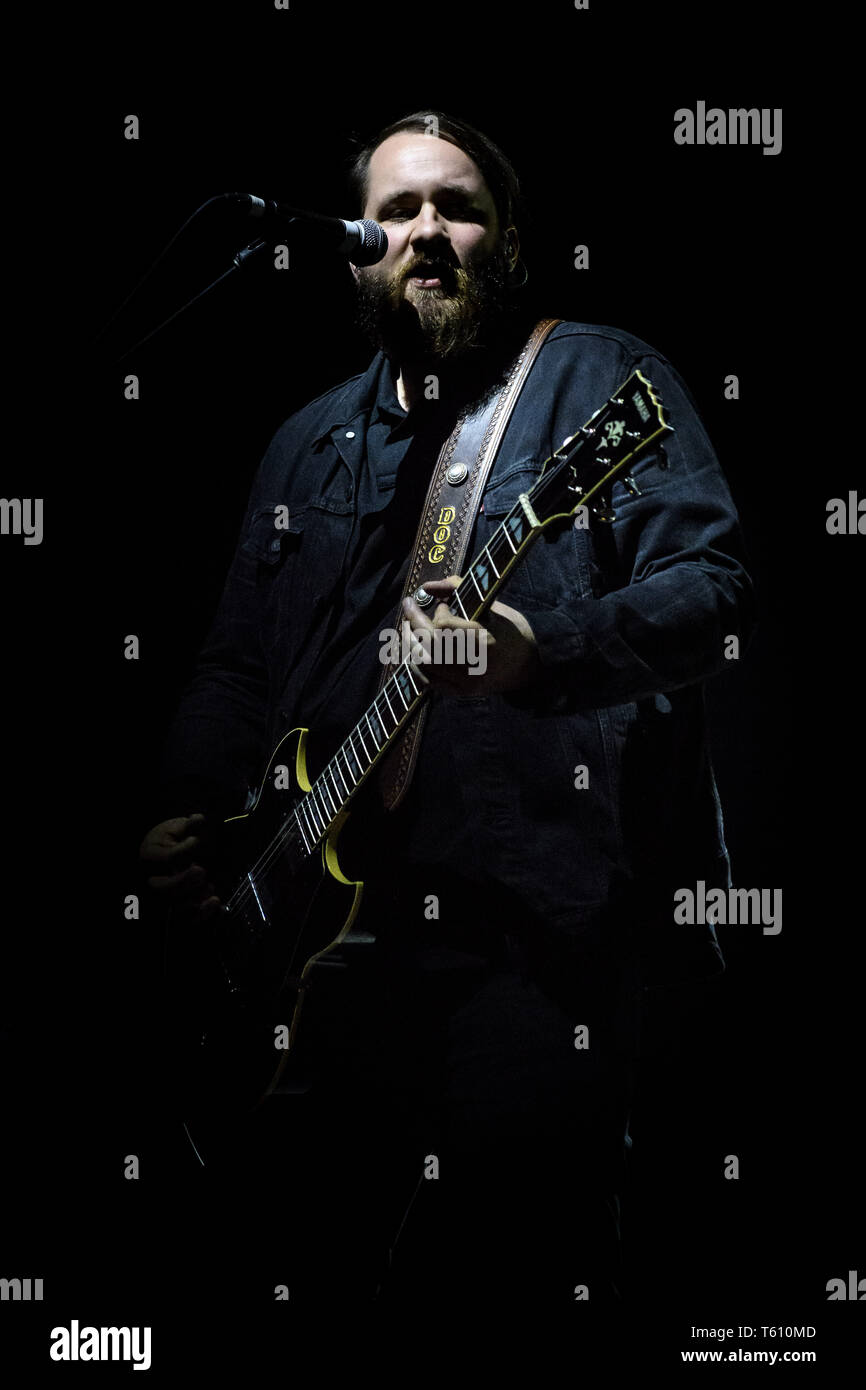 April 26, 2019 - Toronto, Ontario, Canada - Canadian band JULY TALK ...