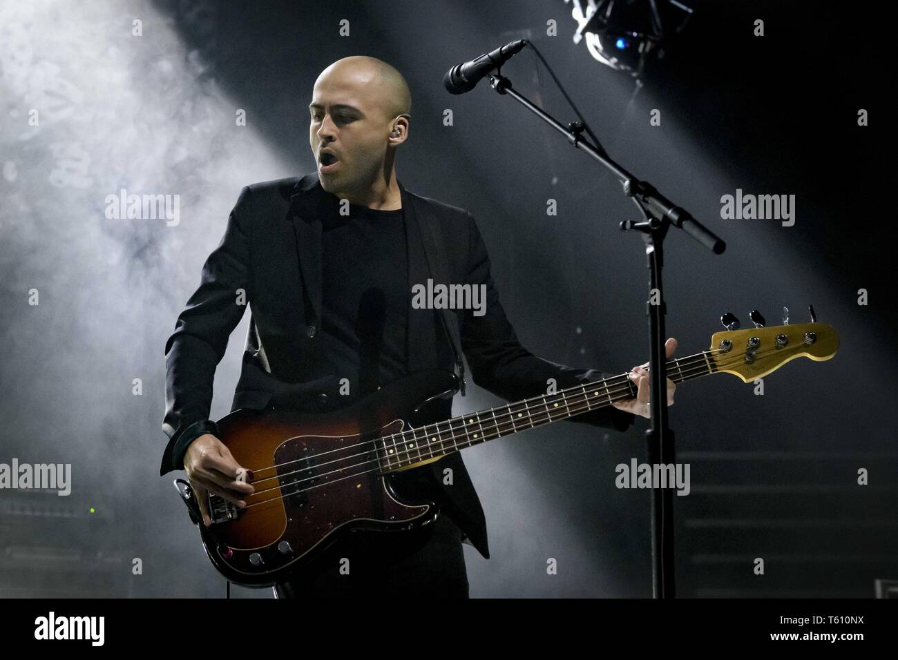 April 26, 2019 - Toronto, Ontario, Canada - Canadian band JULY TALK ...