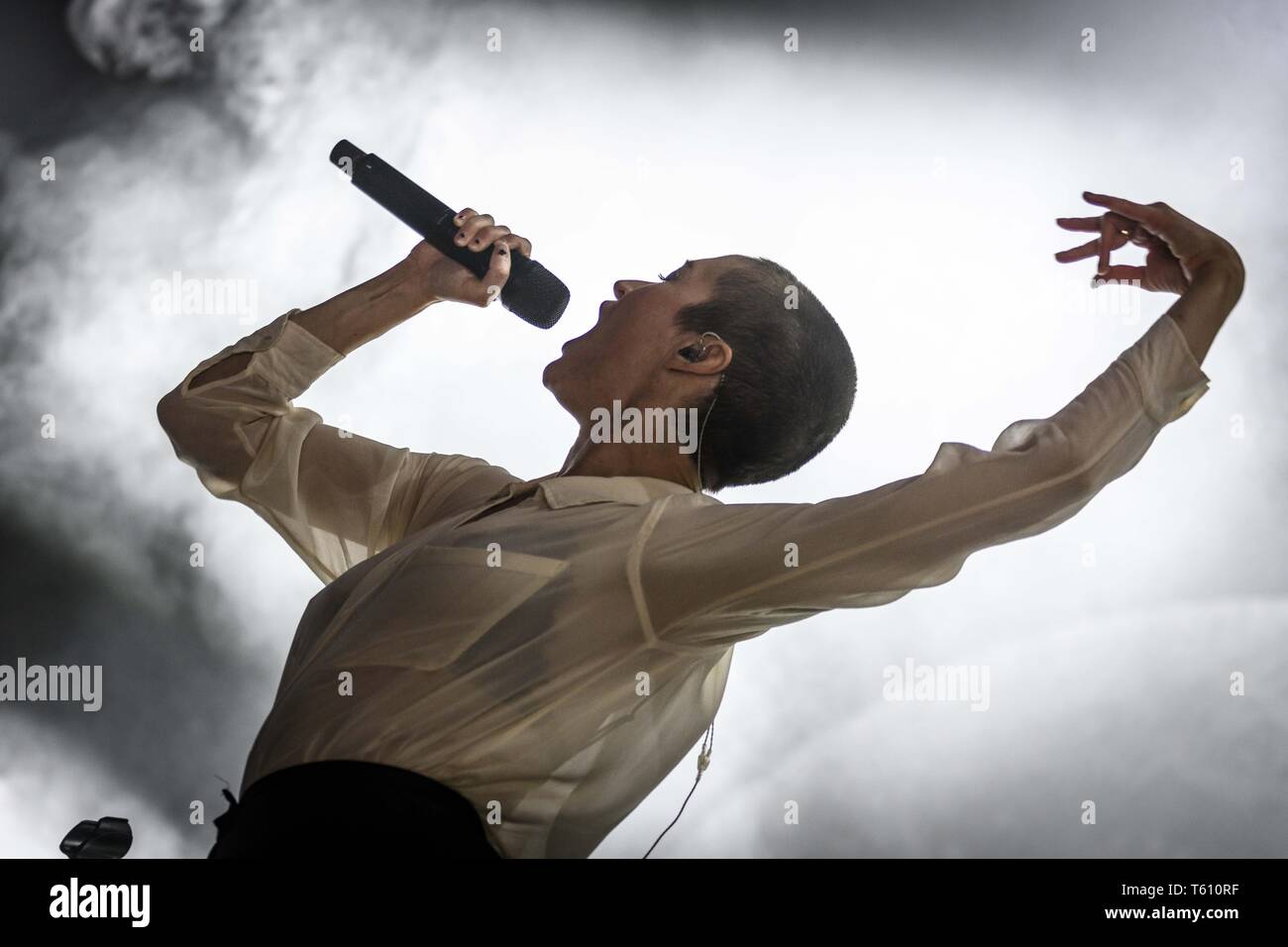 April 26, 2019 - Toronto, Ontario, Canada - Canadian band JULY TALK ...