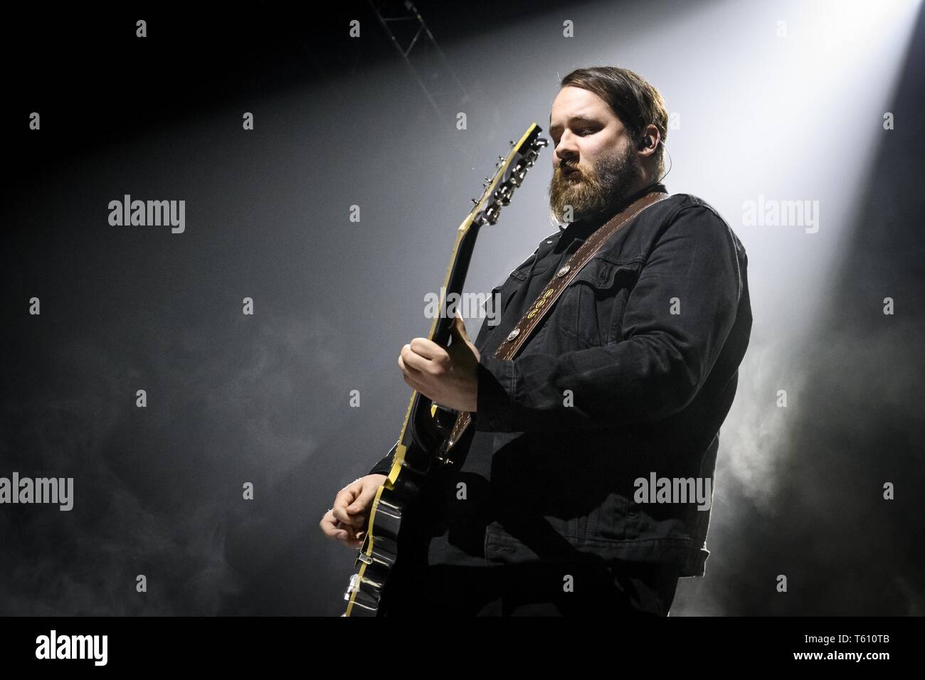 April 26, 2019 - Toronto, Ontario, Canada - Canadian band JULY TALK ...