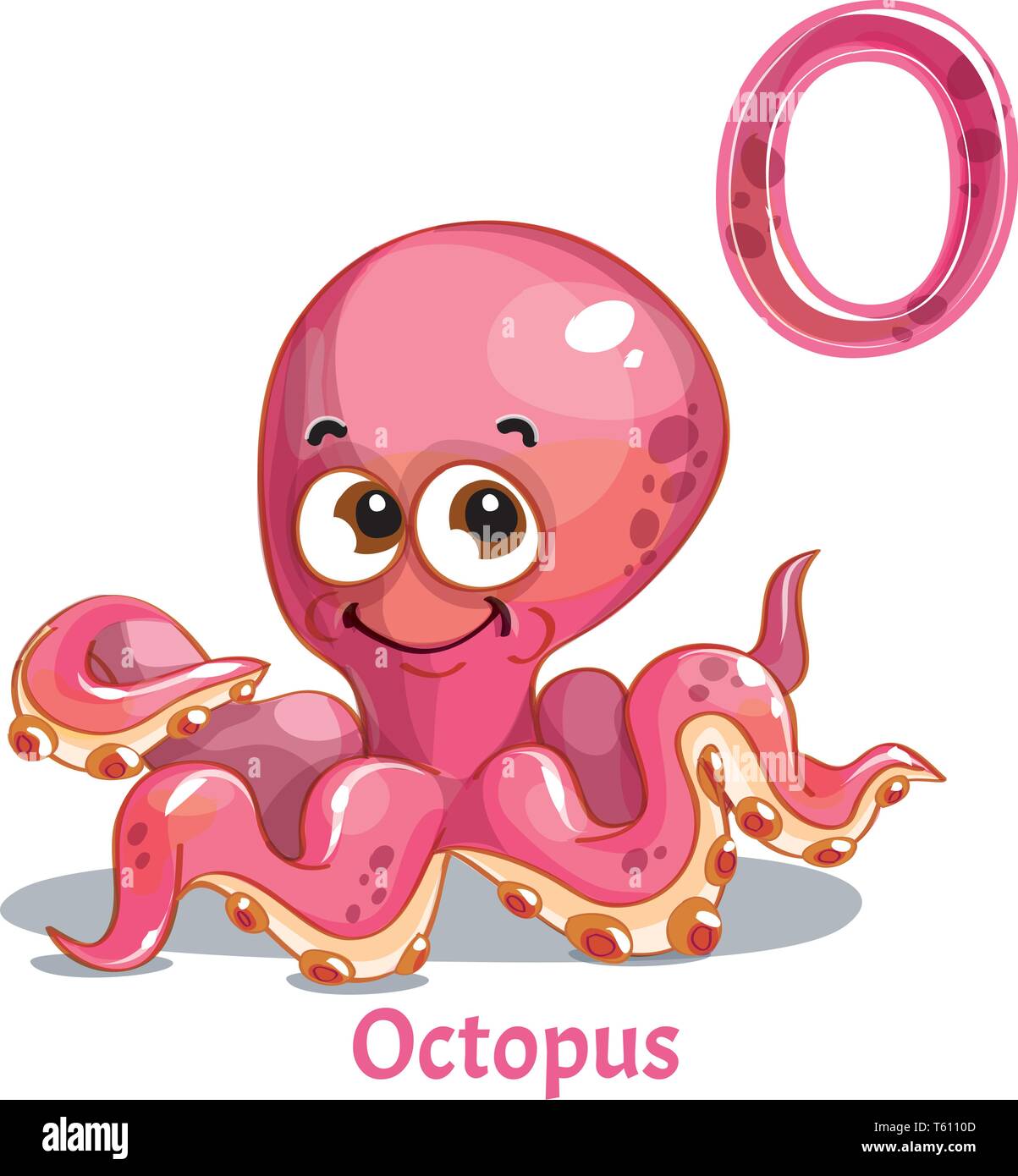 Cartoon letter o hi-res stock photography and images - Alamy