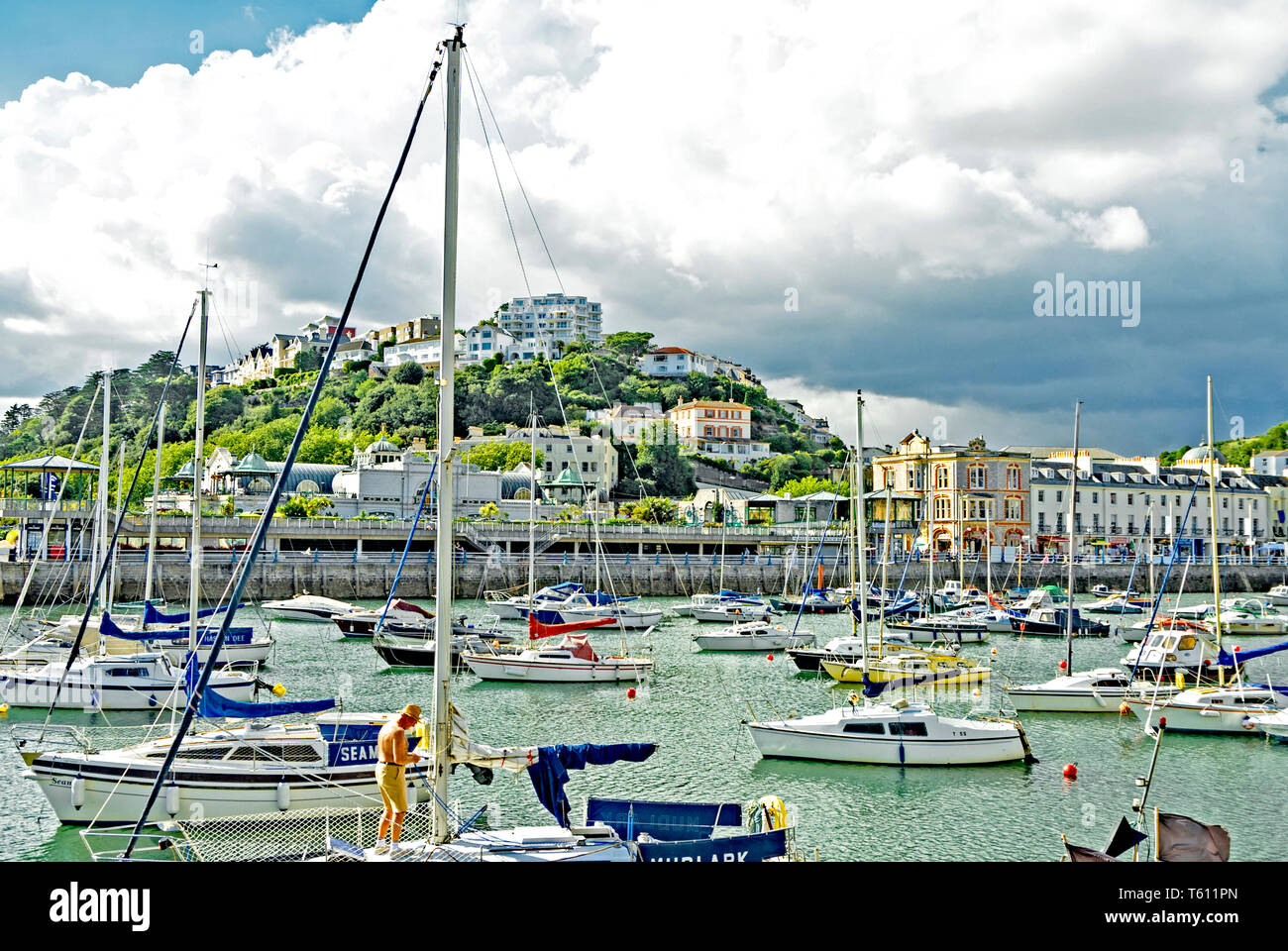 Torquay town centre center hi-res stock photography and images - Alamy