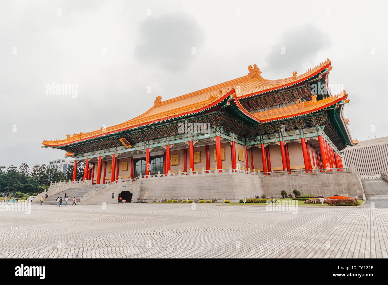 Taiwan National Theater photographed from Liberty Square (Freedom ...