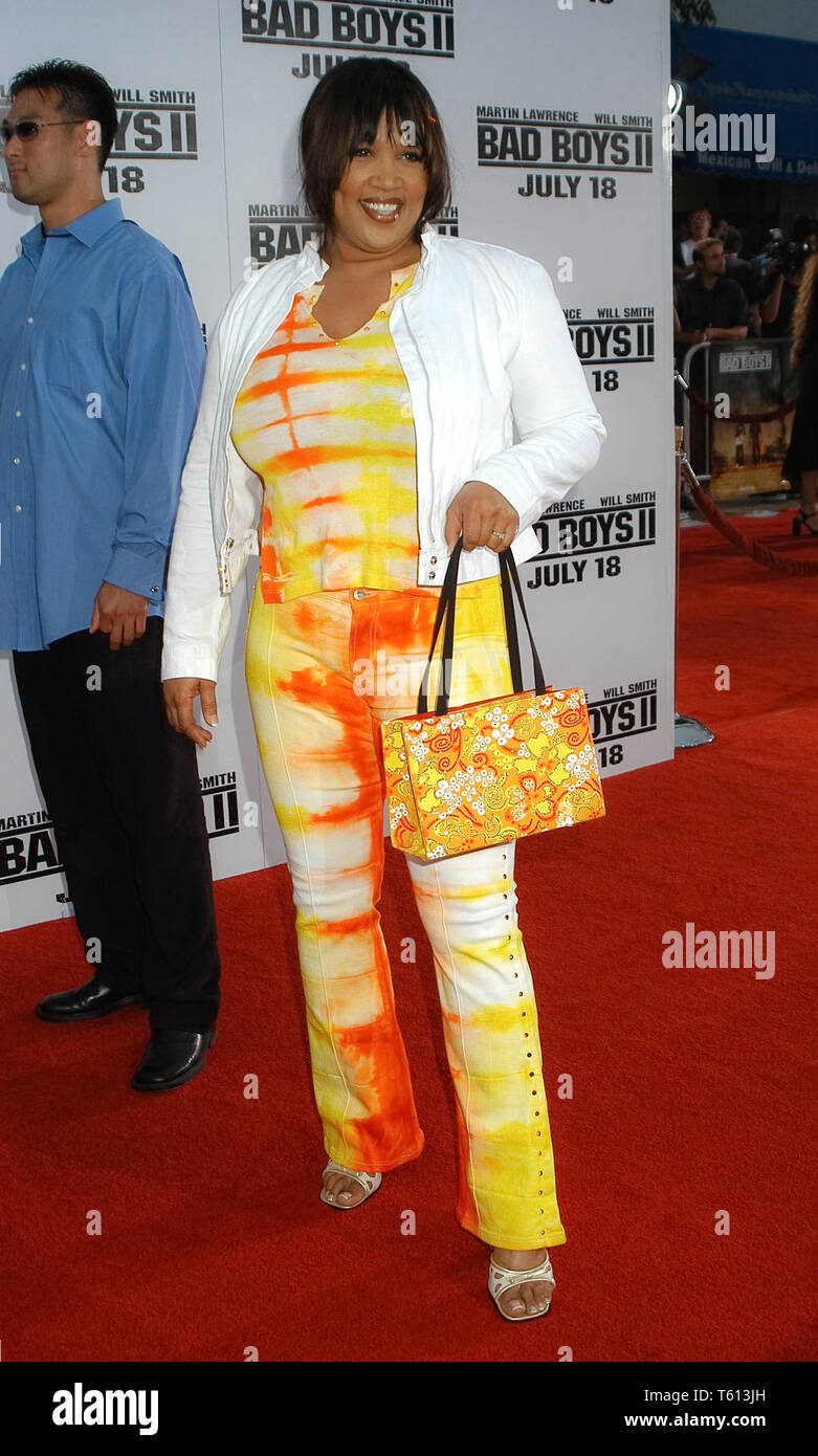 Kim Whitley at the Premiere of Columbia Pictures "Bad Boys II", held at ...