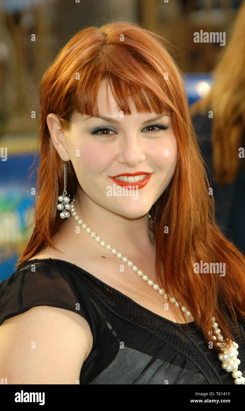 Sara Rue at the World Premiere of "The Hulk", held at at the Universal ...