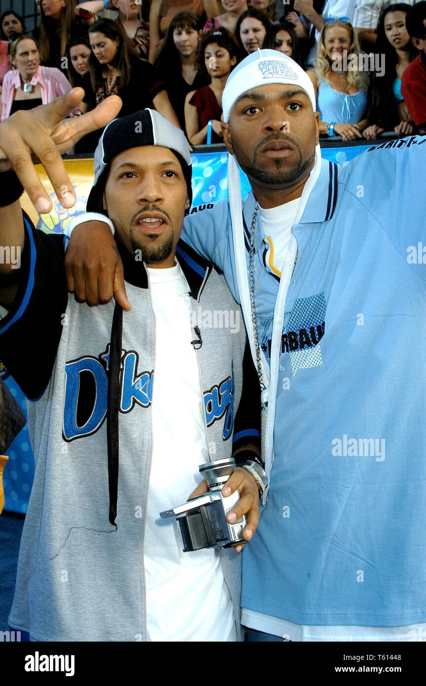 Red Man & Method Man at the 2003 MTV Movie Awards, held at The Shrine ...