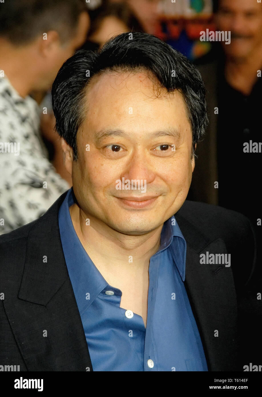 Director Ang Lee at the World Premiere of "The Hulk", held at at the ...