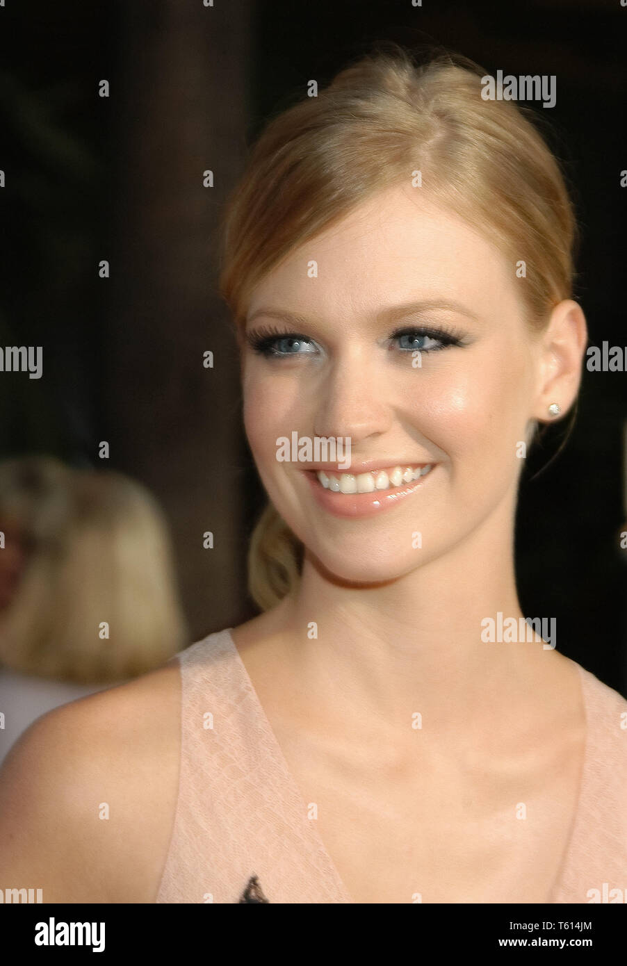 January Jones at the World Premiere of "American Wedding", held at at ...