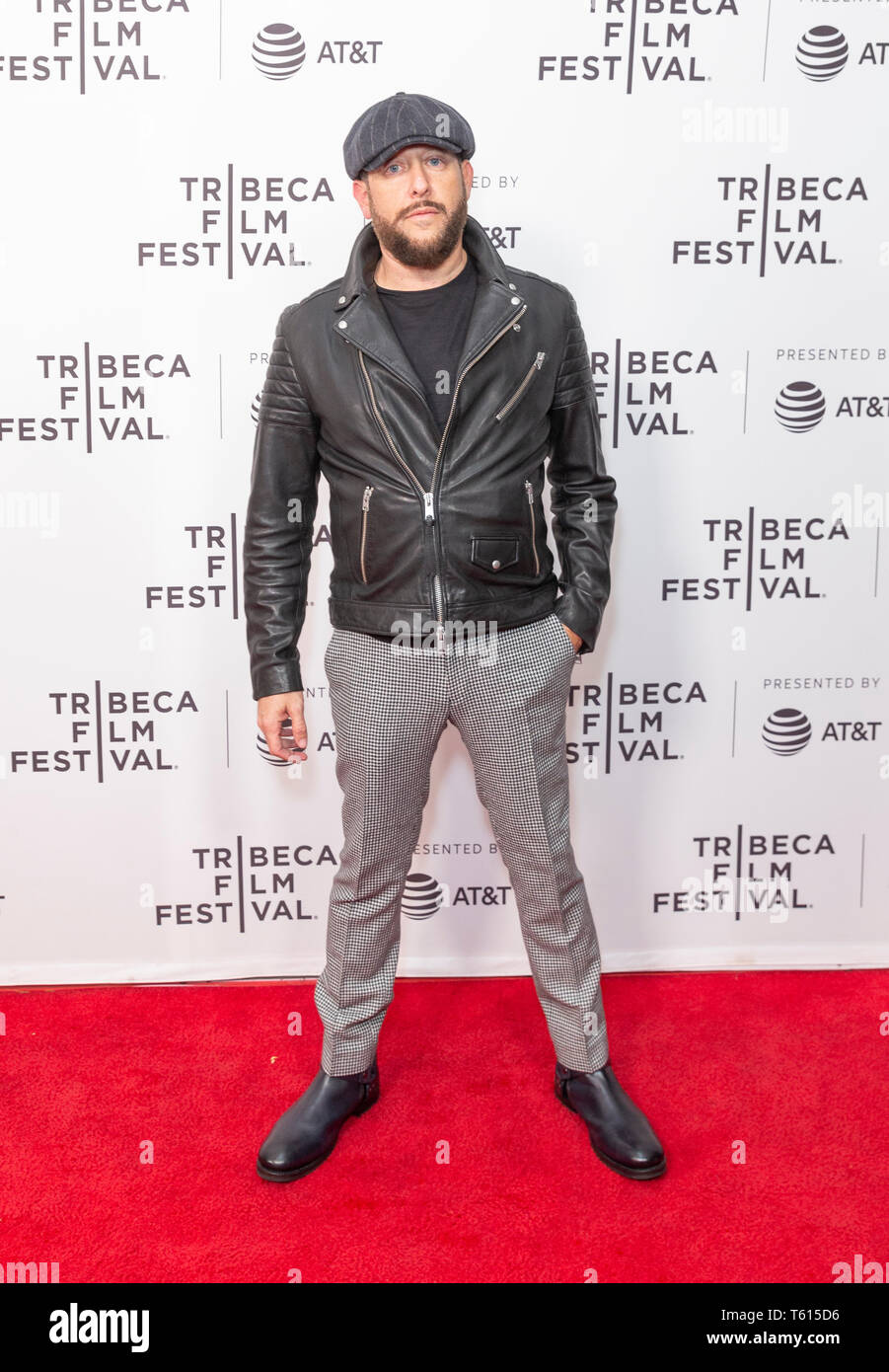 New York, NY - April 27, 2019: Brad Elderkin attends world premiere of ...