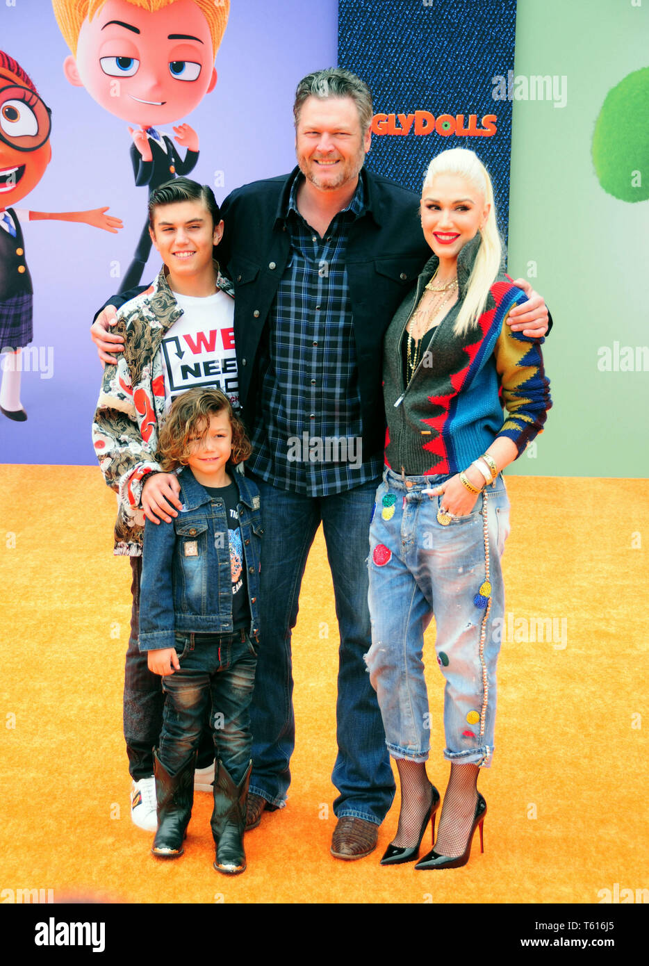 Los Angeles, California, USA 27th April, 2019 (L-R)Kingston Rossdale ...