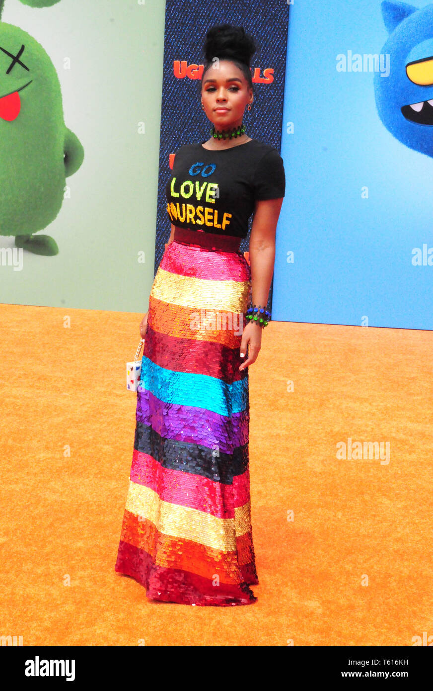 Los Angeles, California, USA 27th April, 2019 Singer Janelle Monae ...
