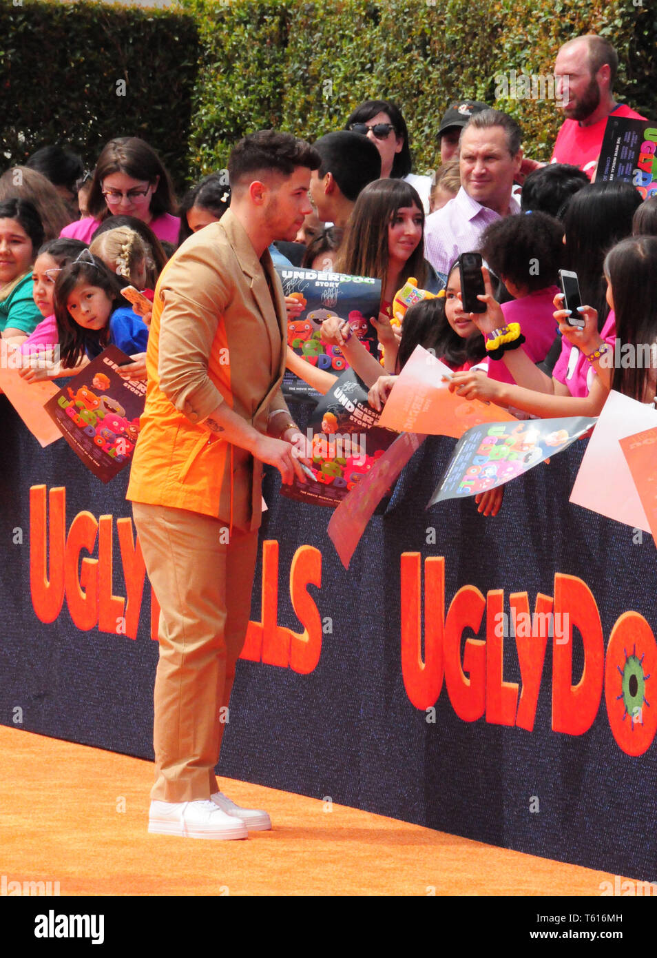 Los Angeles, California, USA 27th April, 2019 Singer Nick Jonas attends ...