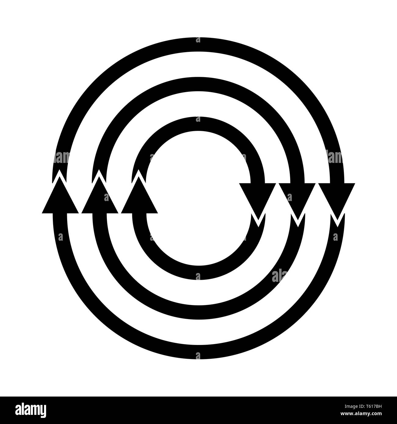 Circular Arrows High Resolution Stock Photography and Images - Alamy