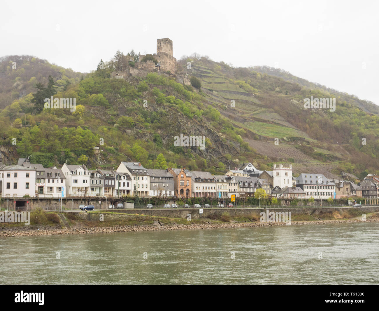 the rhine in germany Stock Photo - Alamy