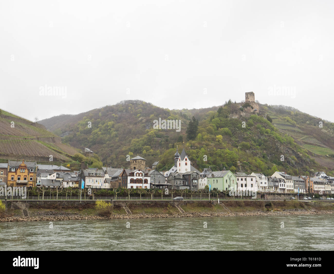 the rhine in germany Stock Photo - Alamy