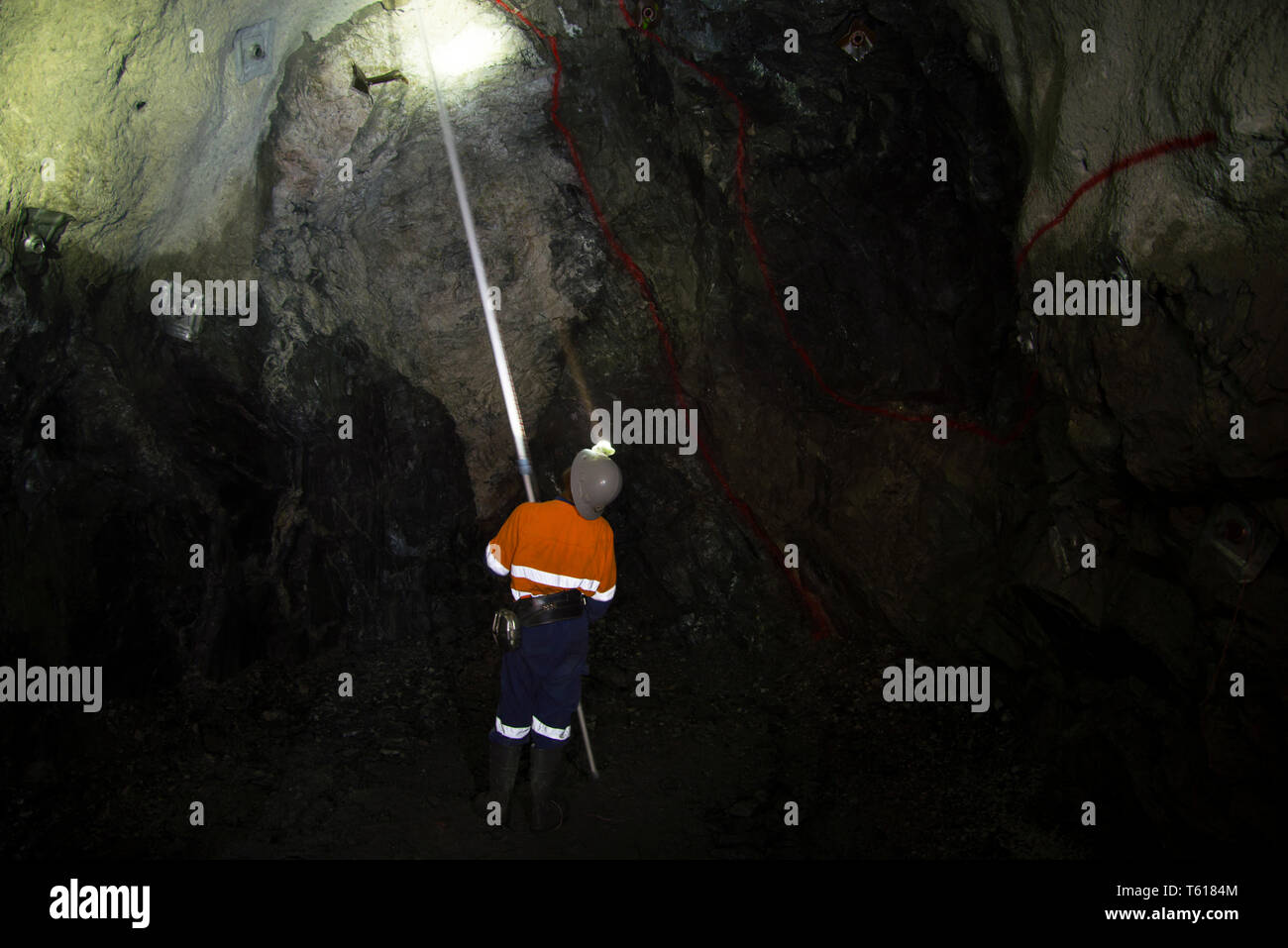 Underground miner hi-res stock photography and images - Alamy