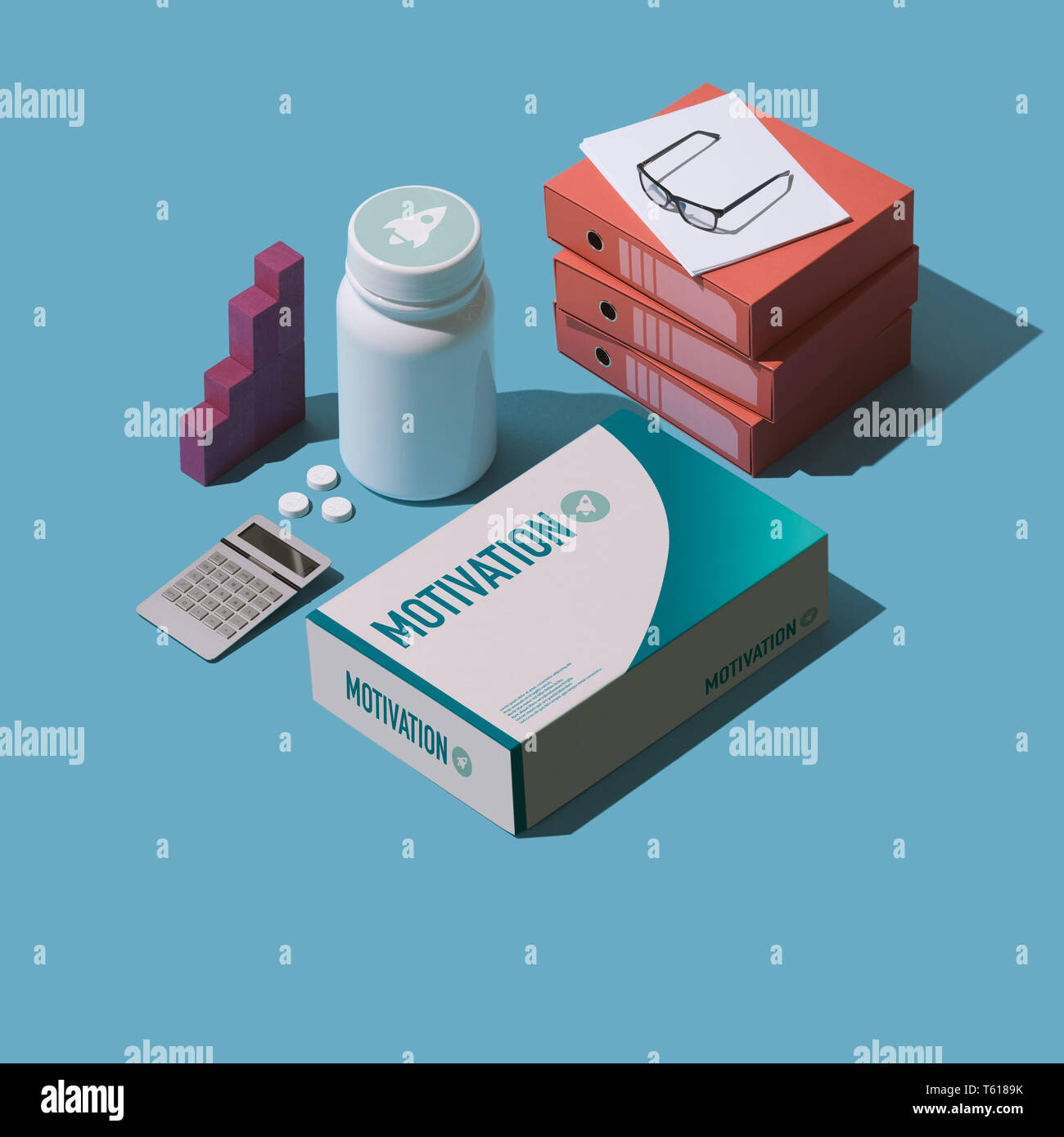 Brain booster supplement pills packaging: increase your productivity ...