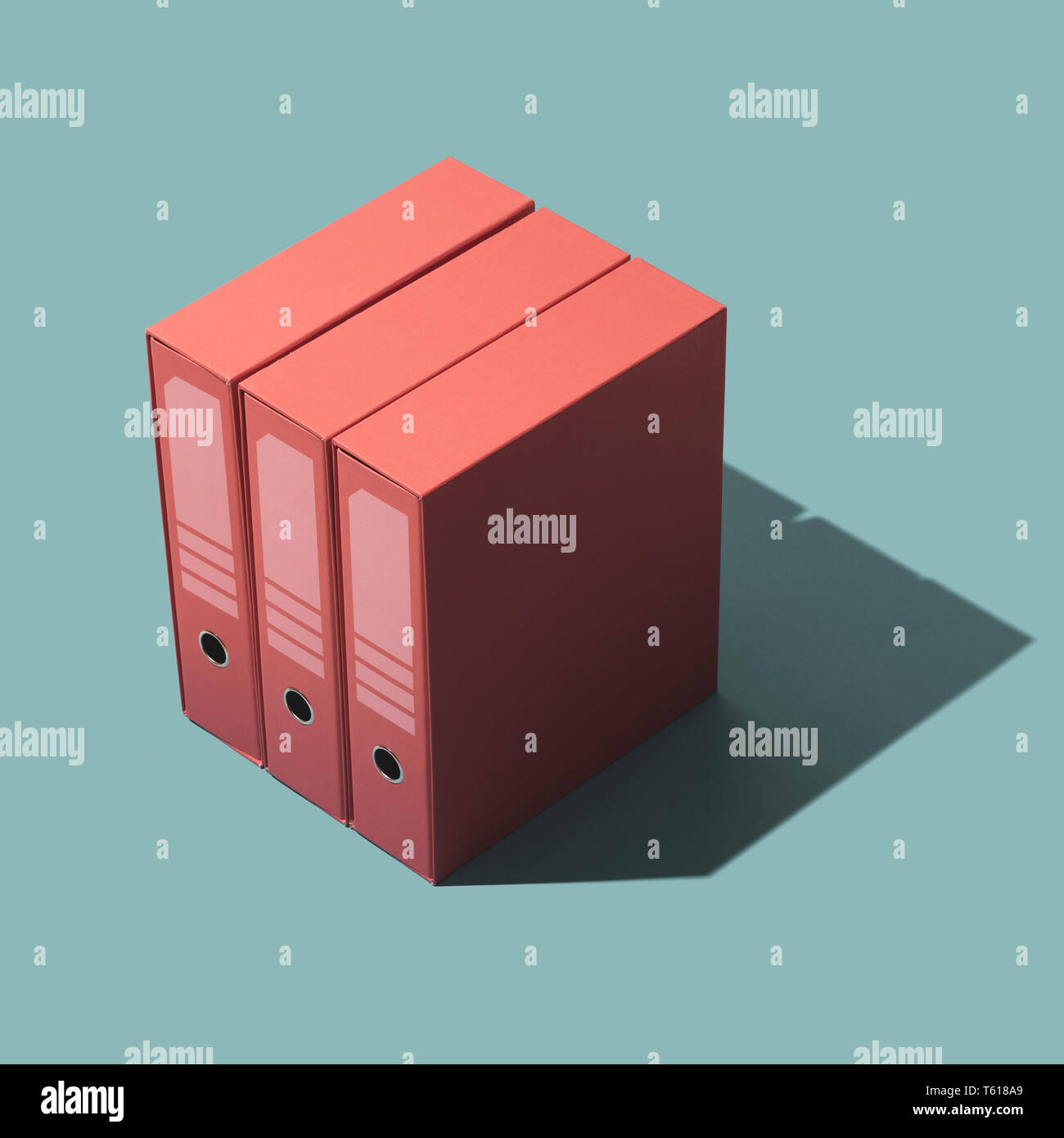 Isometric archive folders documents hi-res stock photography and images ...