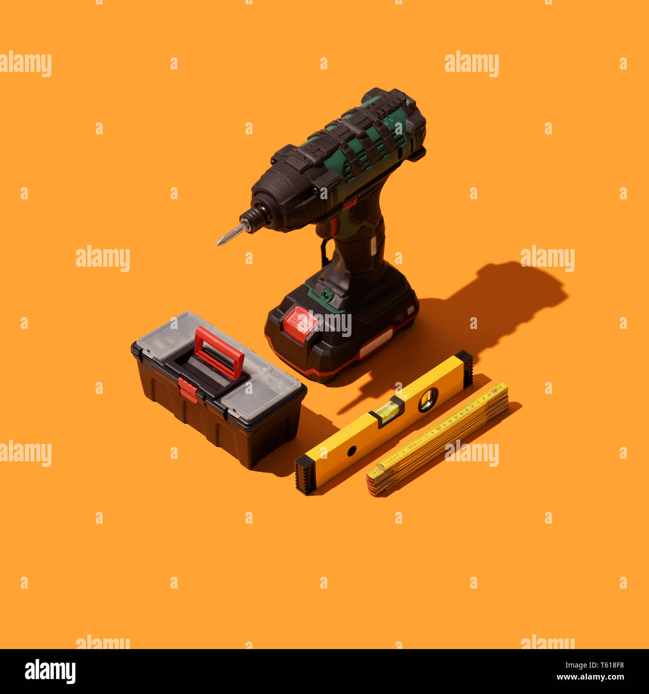 Home repair tools hi-res stock photography and images - Alamy