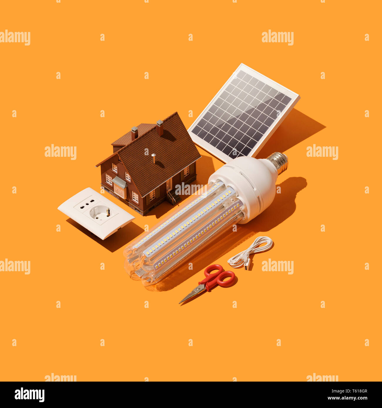 Electric Solar System Model